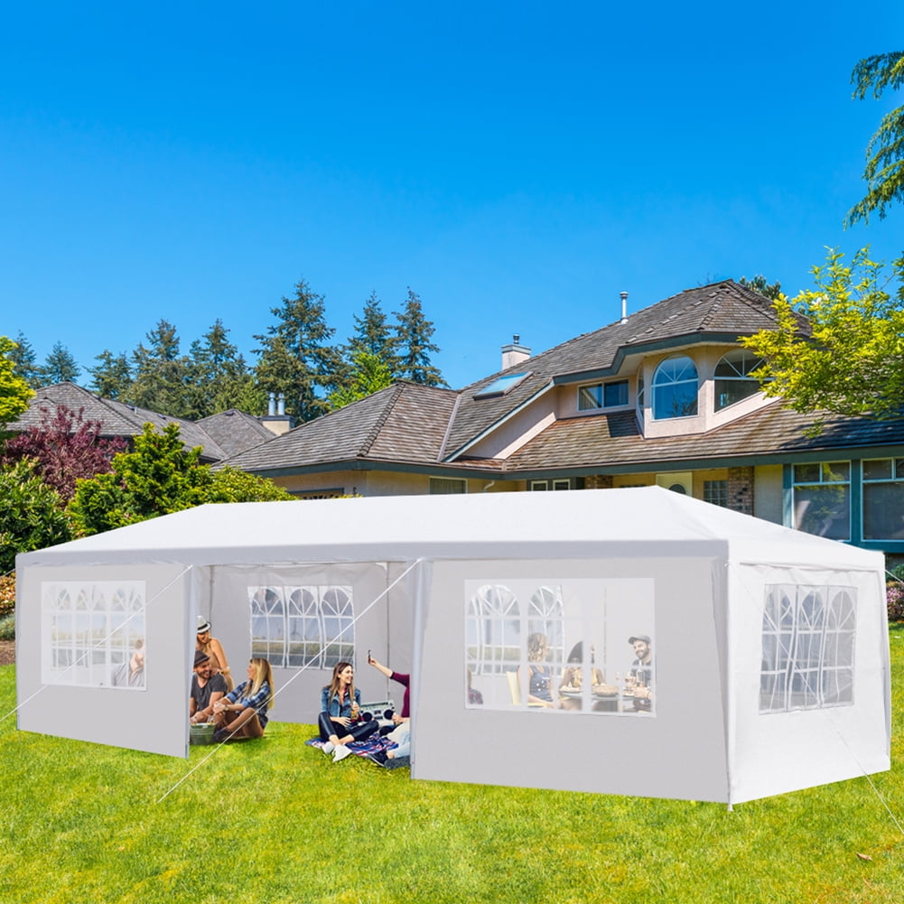 Aimee Lii 10x30 Waterproof Canopy with 5 Sidewalls, Party Tent Outdoor ...