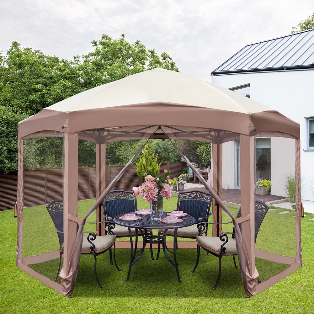 Aimee Lii 120" x144" Outdoor Pop Up Patio Canopy Base, Patio Patio ...