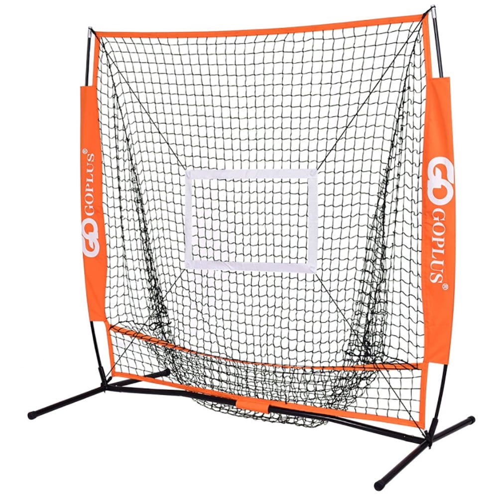 Aimee Lii 5 × 5 Feet Practice Hitting Baseball Net, Outdoor Exercise ...