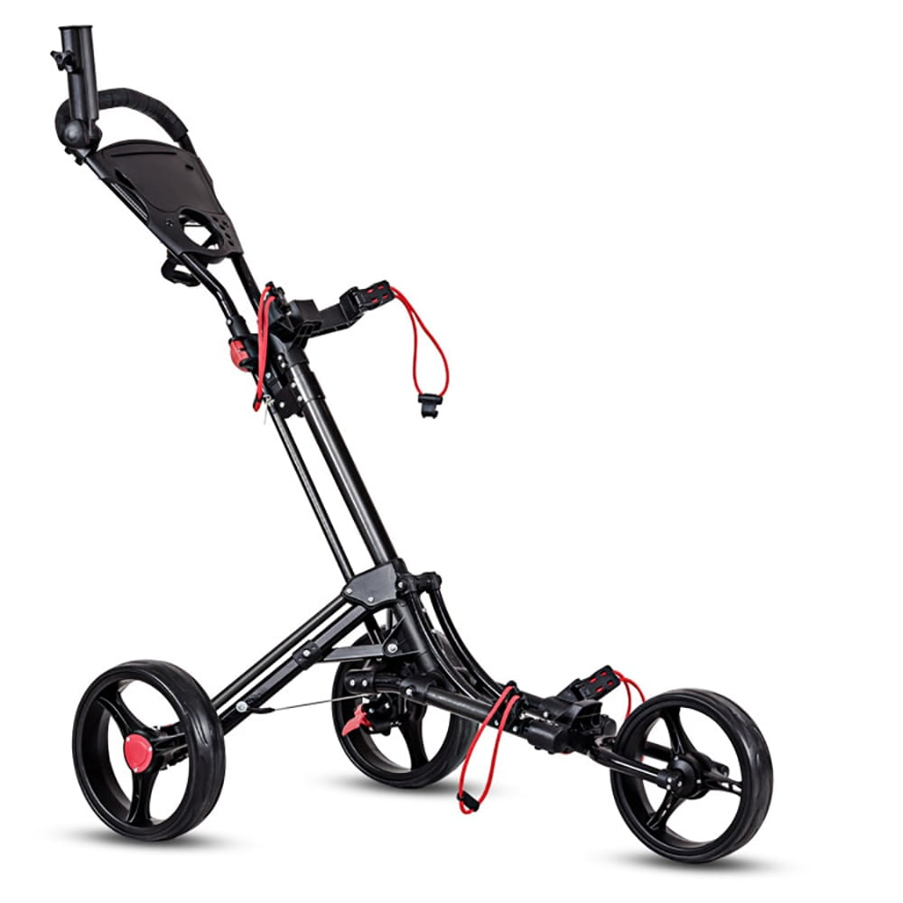 Aimee Lii Foldable 3 Wheel Golf Pull Push Cart Trolley, Outdoor ...