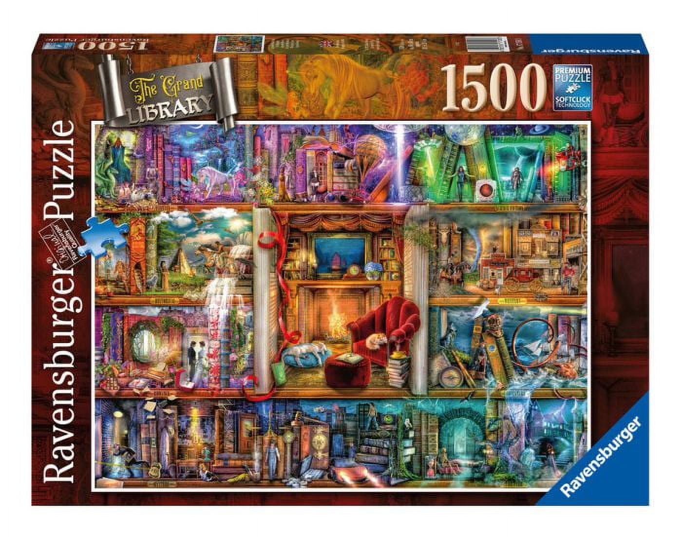 Aimee Stewart The Grand Library 1500 Piece Jigsaw Puzzle - Walmart.com