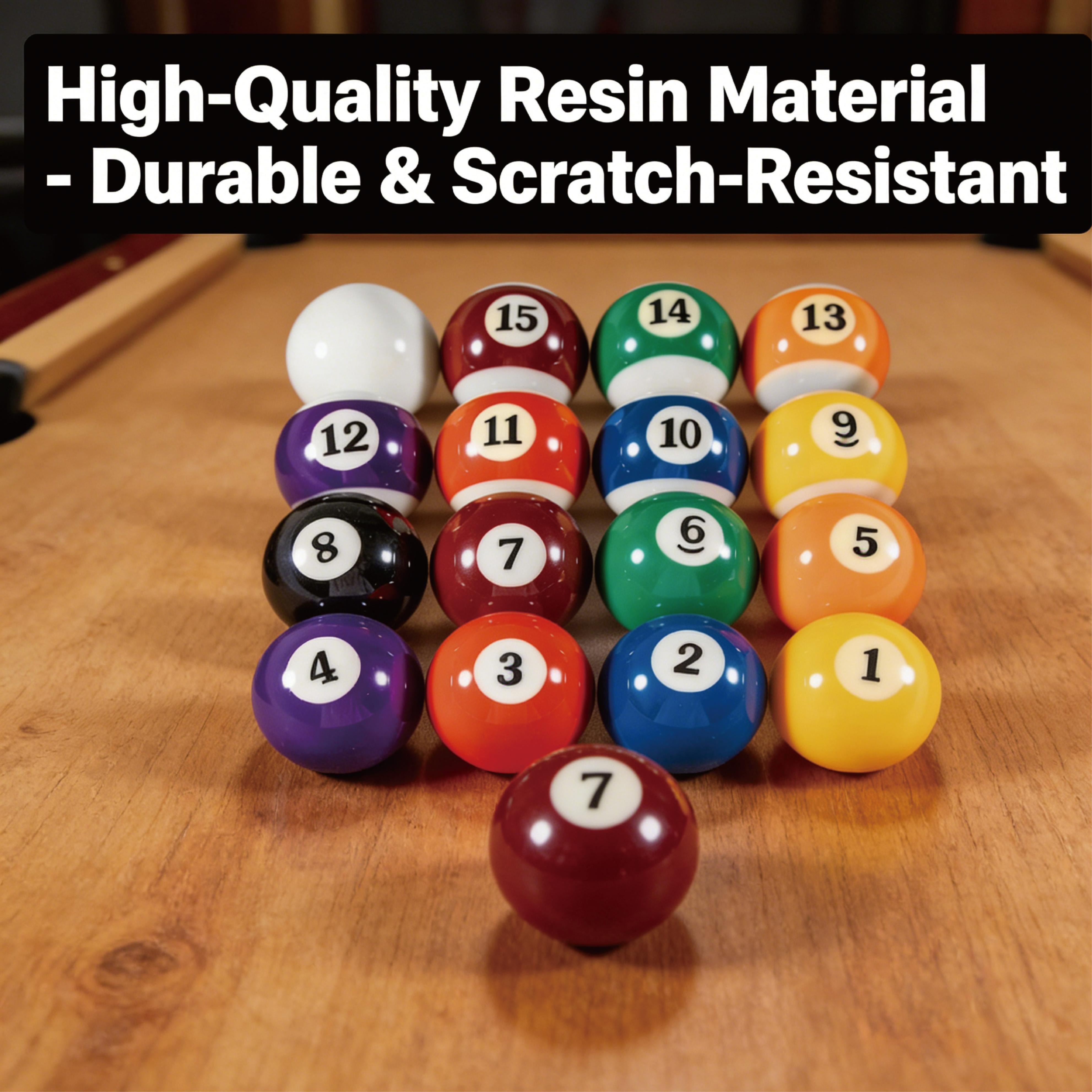 Aimeightball Billiard balls,Billiard Balls Set 2-1/4" Regulation Size ...