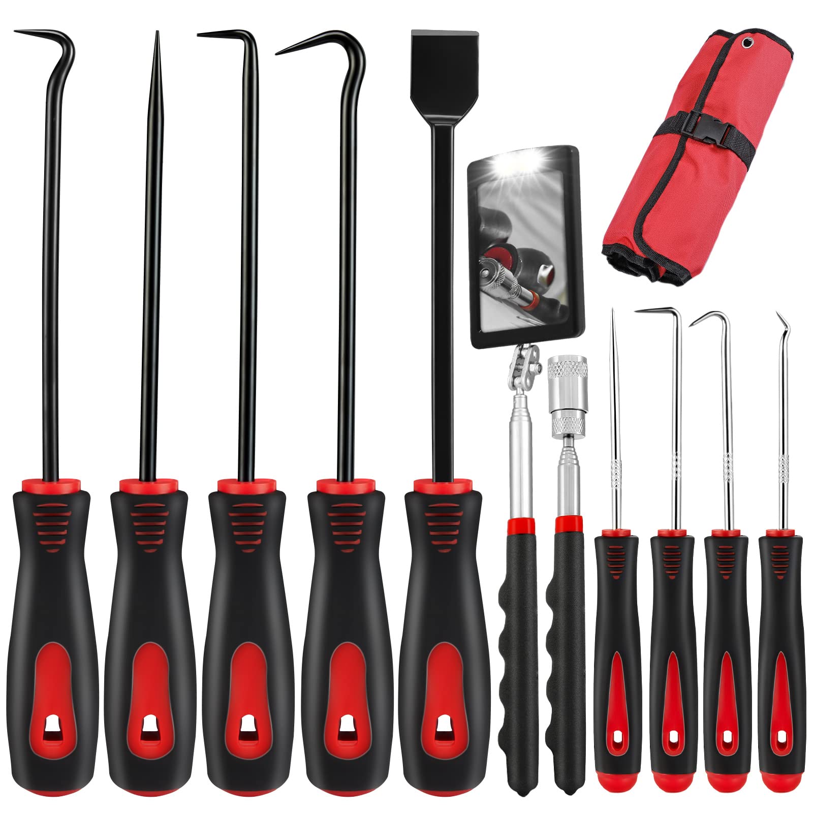Aiment 11Pcs Long Hook & Pick Kit, Aiment Pick Tool Set with Inspection ...