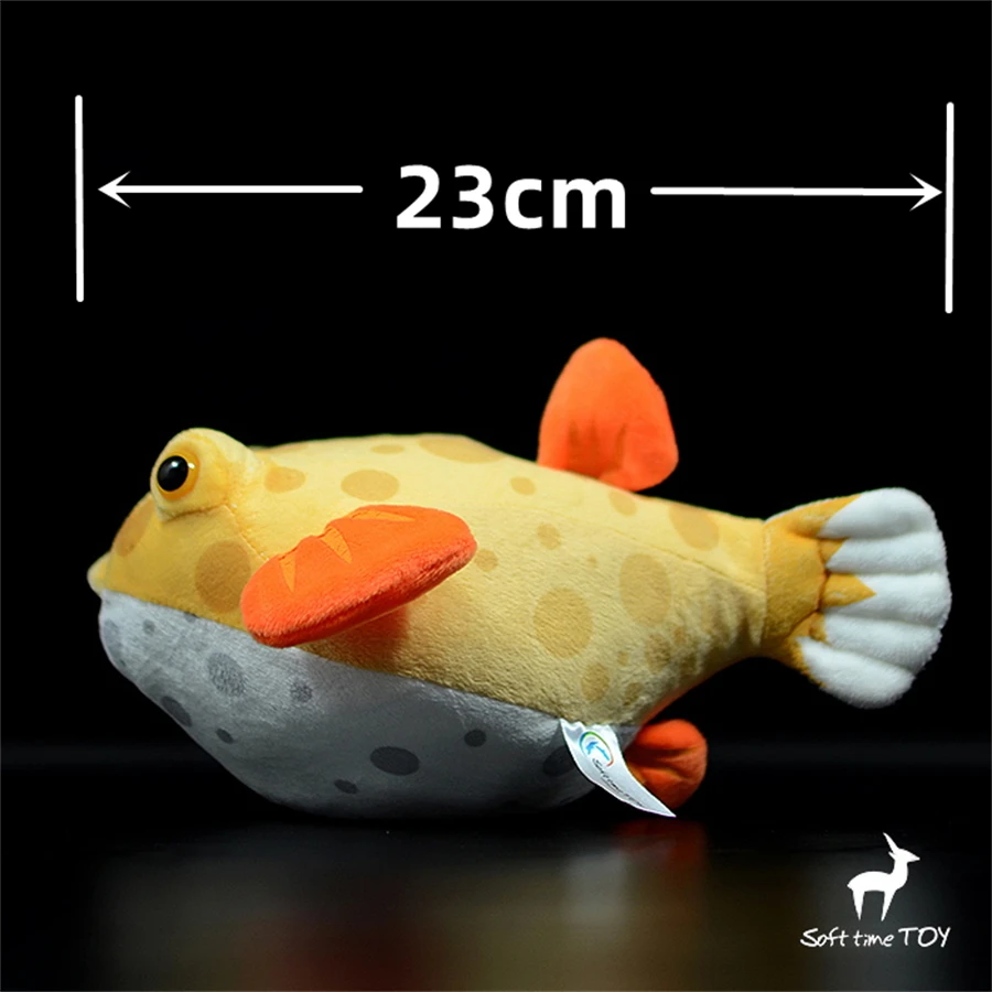 Aimey Boxfish Puffer High Fidelity Anime Cute Plushie Aracanidae Plush ...