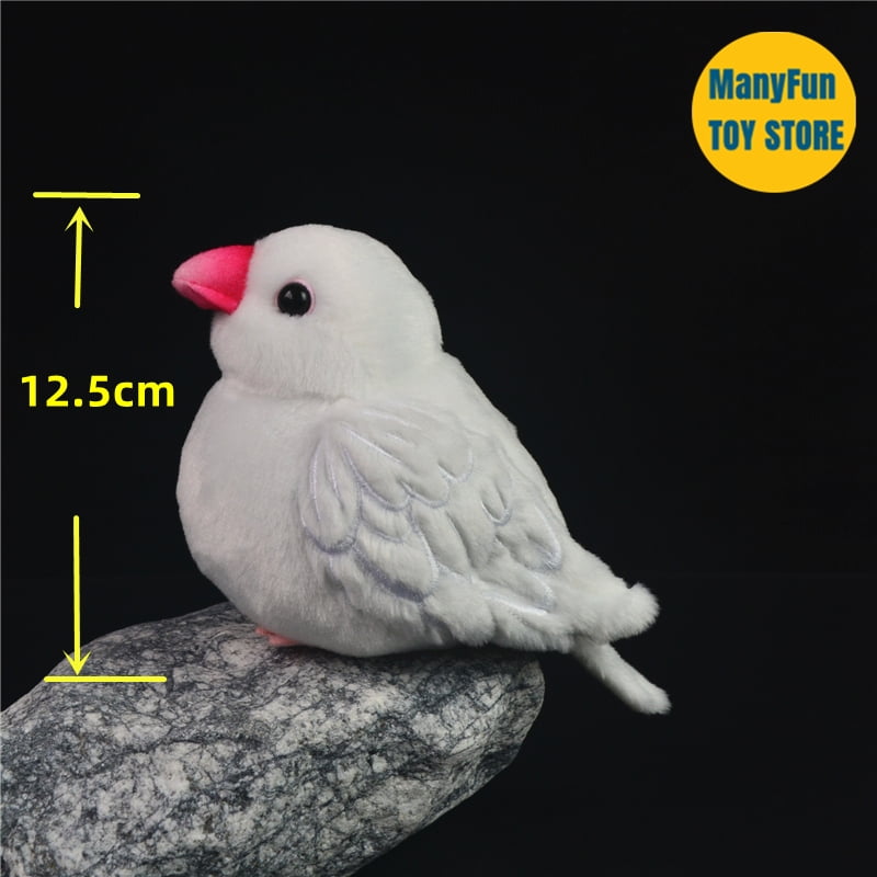 Aimey Cockatiel Parrot High Fidelity Chickadee Cute Plushie Sparrow ...