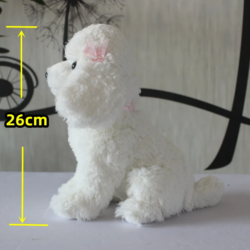 Aimey Poodle Dogs High Fidelity Anime Cute Plushie Pet Dog Plush Toys ...