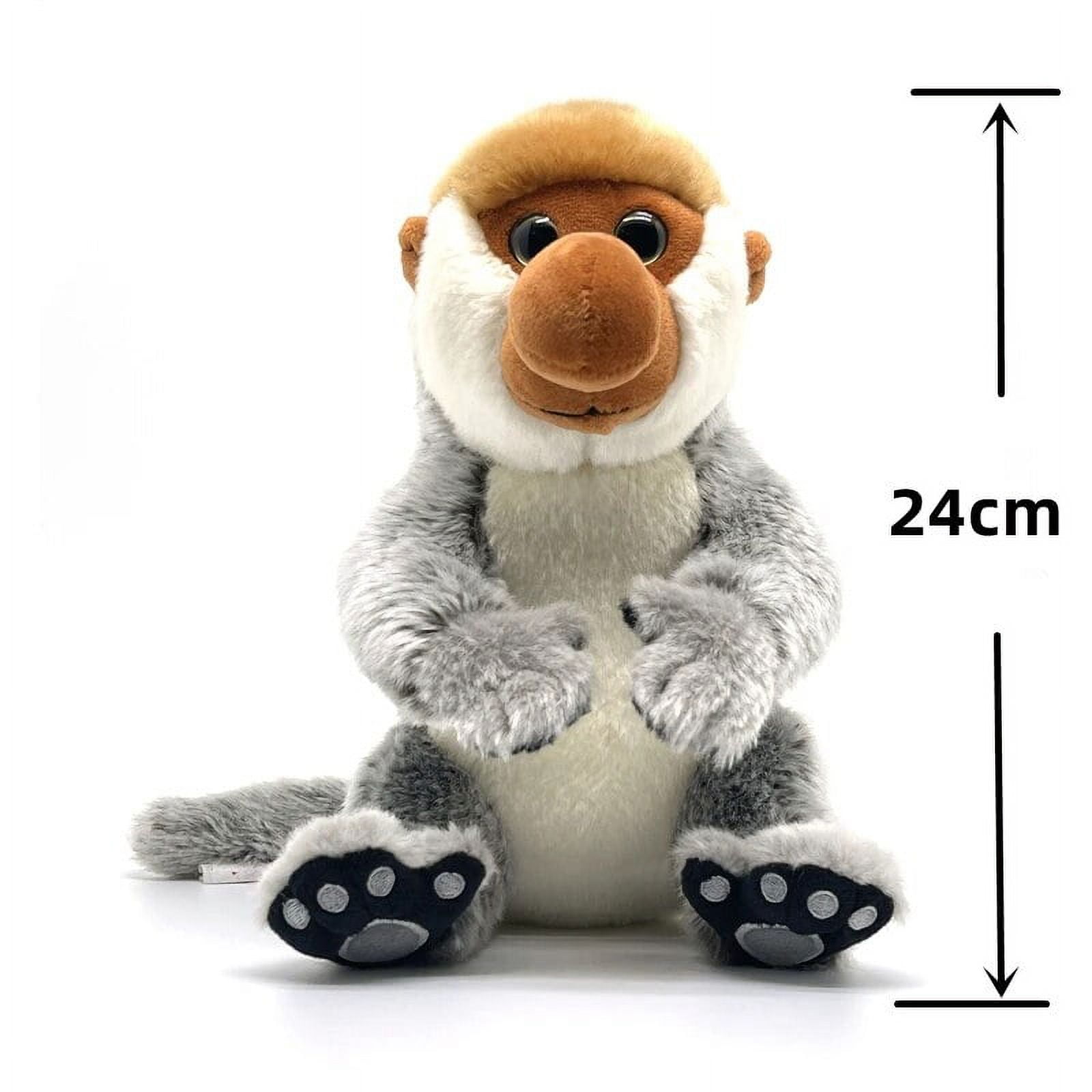 Aimey Proboscis Monkey High Fidelity Anime Cute Plushie Nose Ape Plush ...