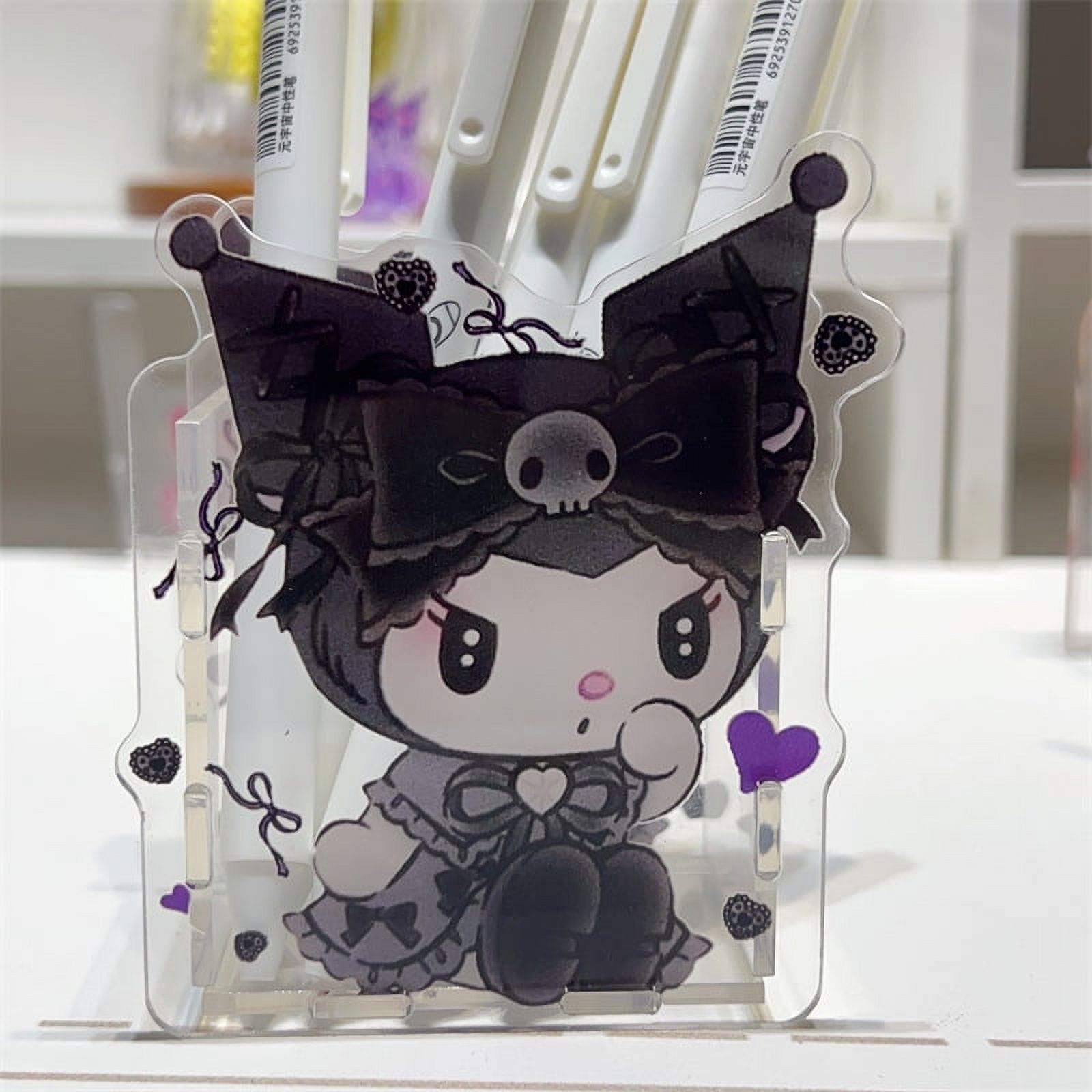 Aimey Sanrio Kuromi Pen Holder Cartoon Pochacco Hello Kitty Anime ...