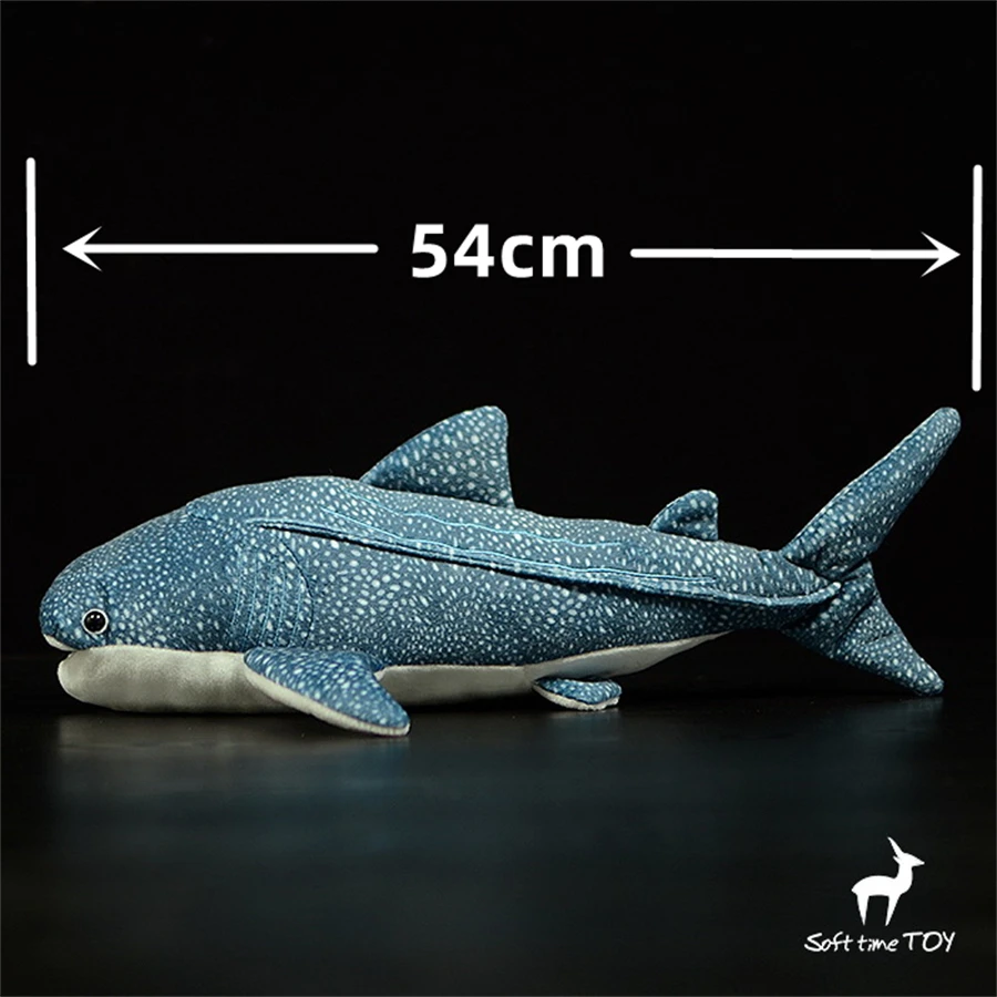 Aimey Whale Shark High Fidelity Anime Cute Ocean Plushie Gaint Fish ...
