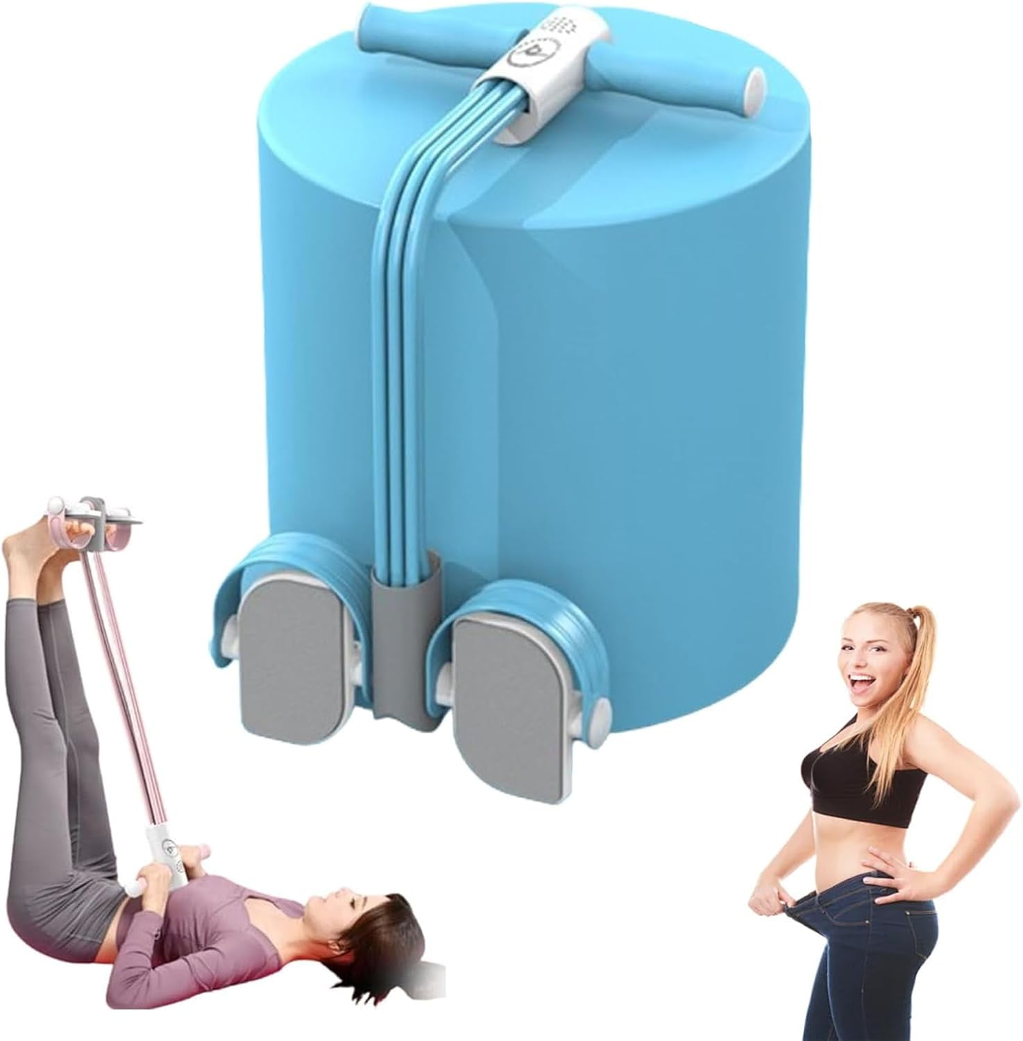 Aimierbuy Stirrup Puller,21 Fitness Resistance Bands-4 Tube Pedal Ankle ...