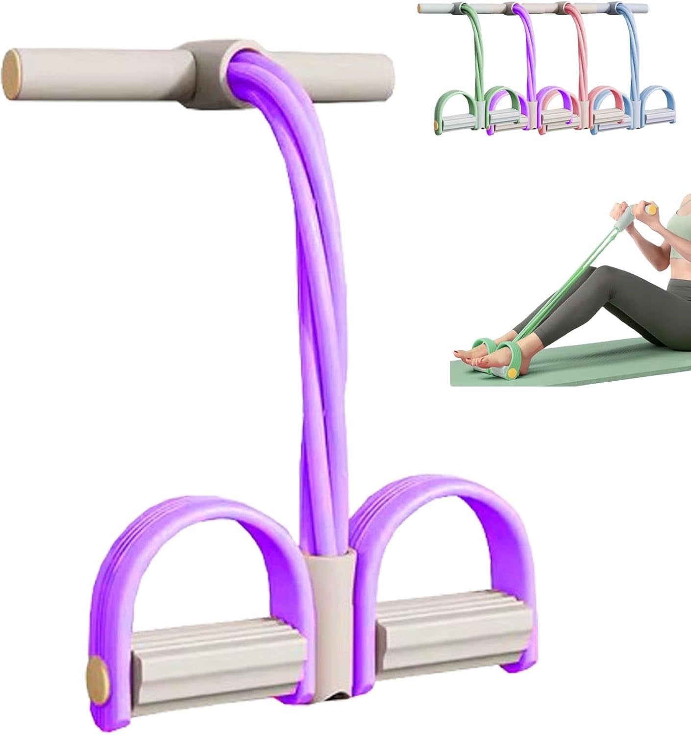 Aimierbuy Stirrup Puller, 4-Tube Pedal Ankle Puller, Stirrup Puller for ...