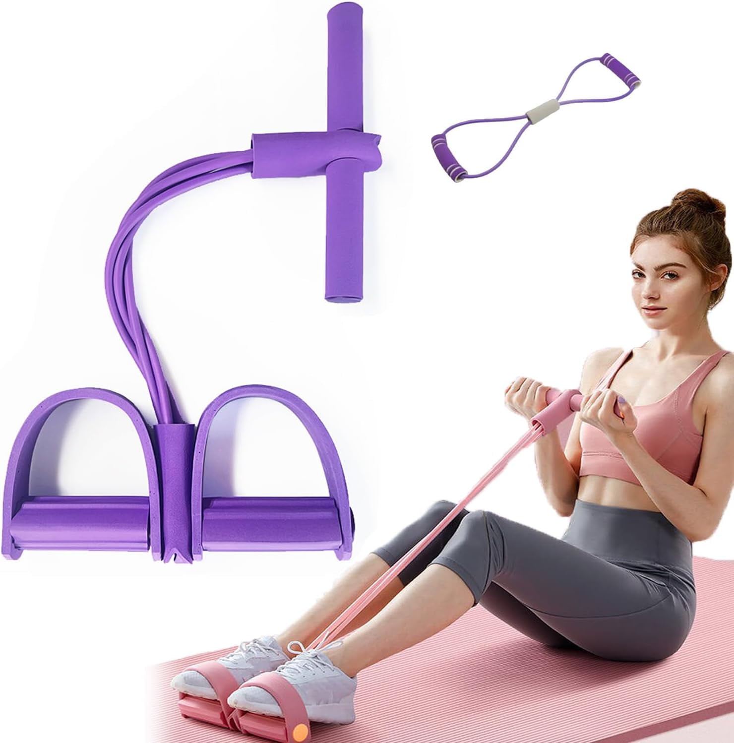 Aimierbuy Stirrup Puller, Fitness Pedal Puller Rope for Women, Pedal ...