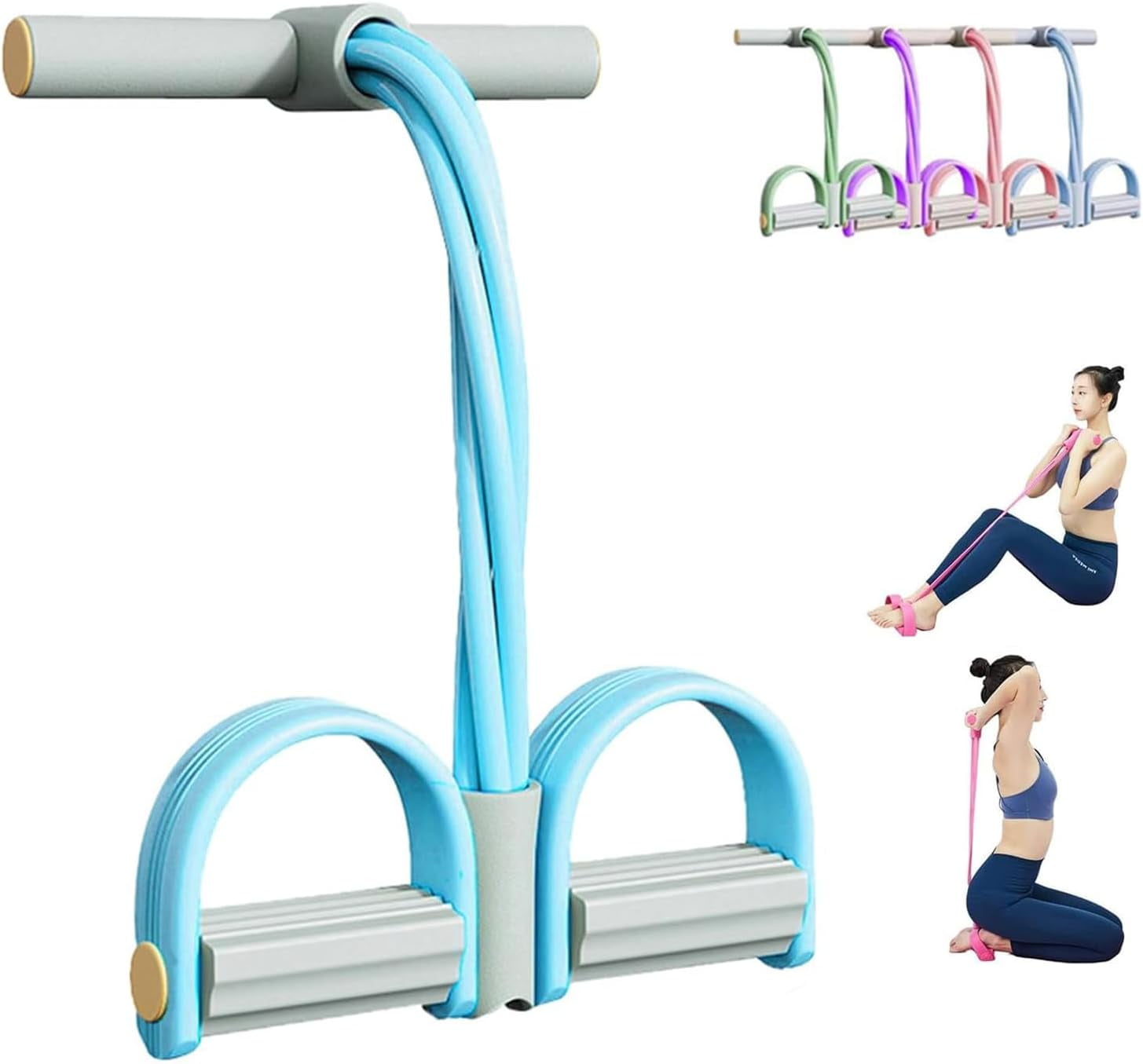 Aimierbuy Stirrup Puller, Multifunction Tension Rope, 21 Fitness ...