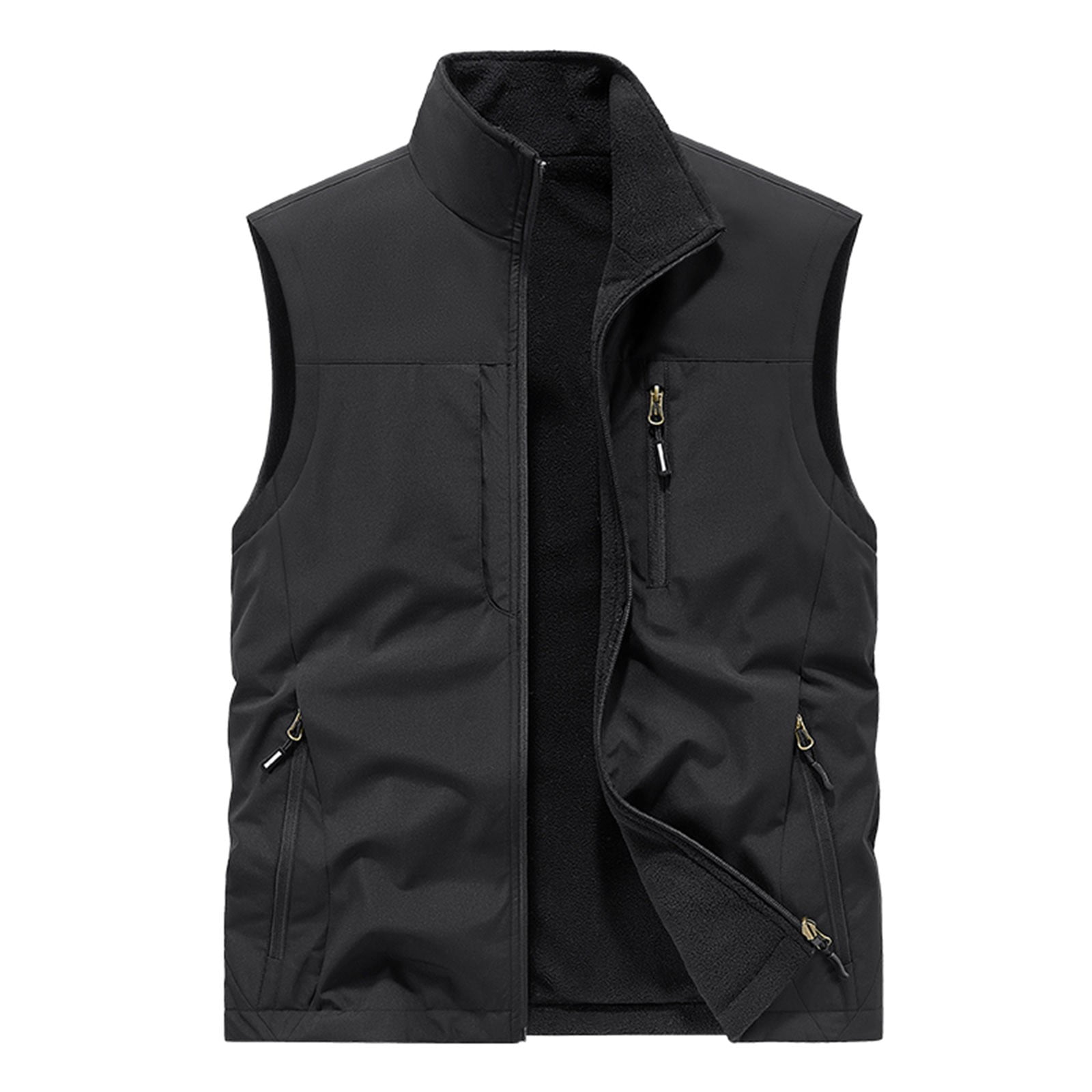 Aimik Hanes Mens Casual Lightweight Vests Work Travel Safari Vest ...