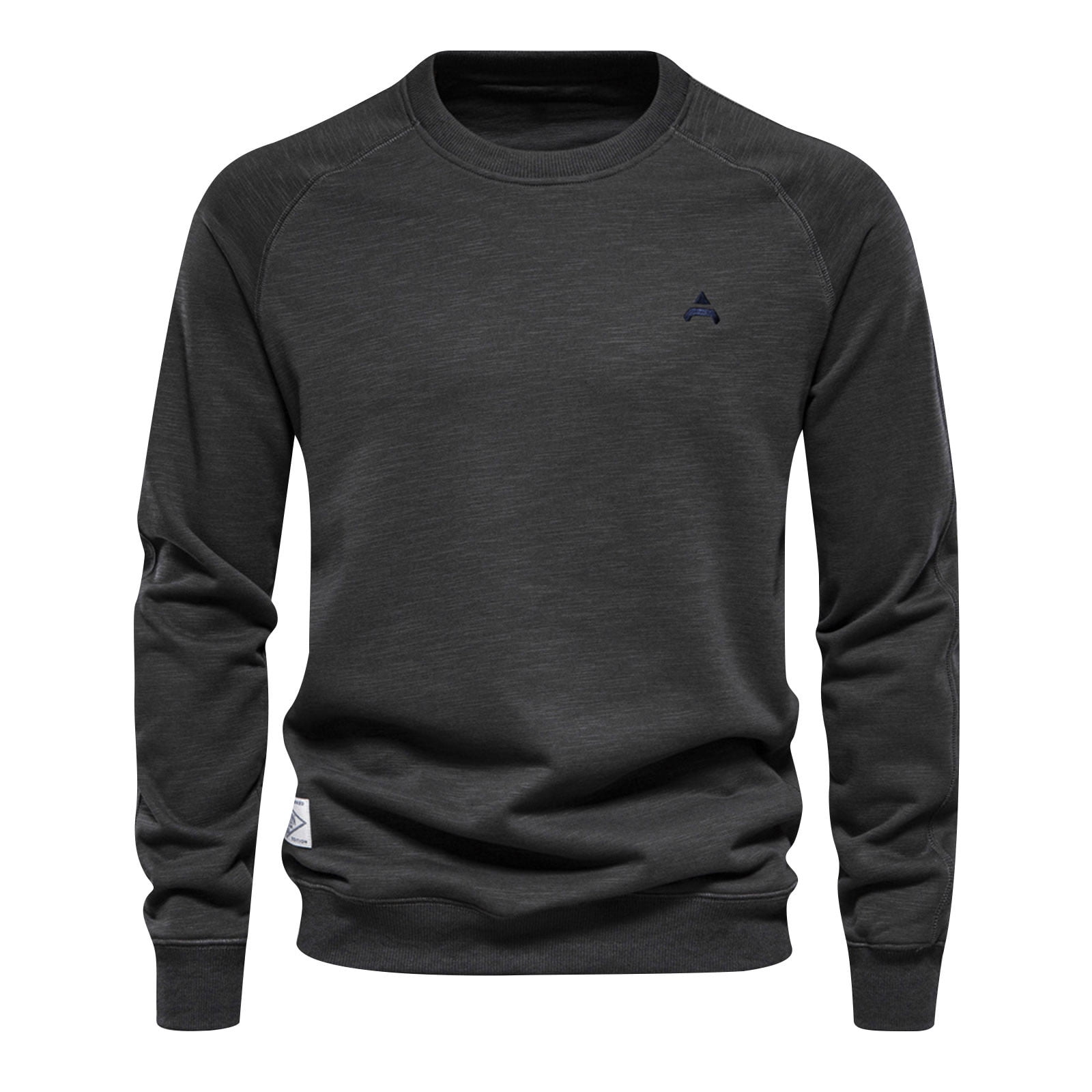Aimik Hanes Mens Sweatshirts Fashion Casual Fall Pullover Long Sleeve ...