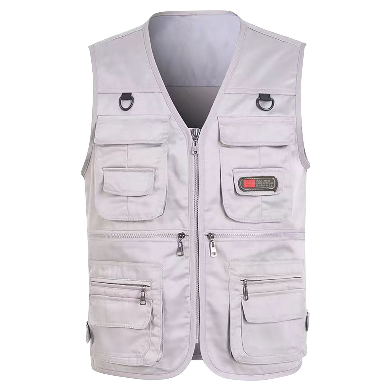 Aimik Hanes Fall Savings Clearance Men's Fishing Vest with Multi-Pocket ...