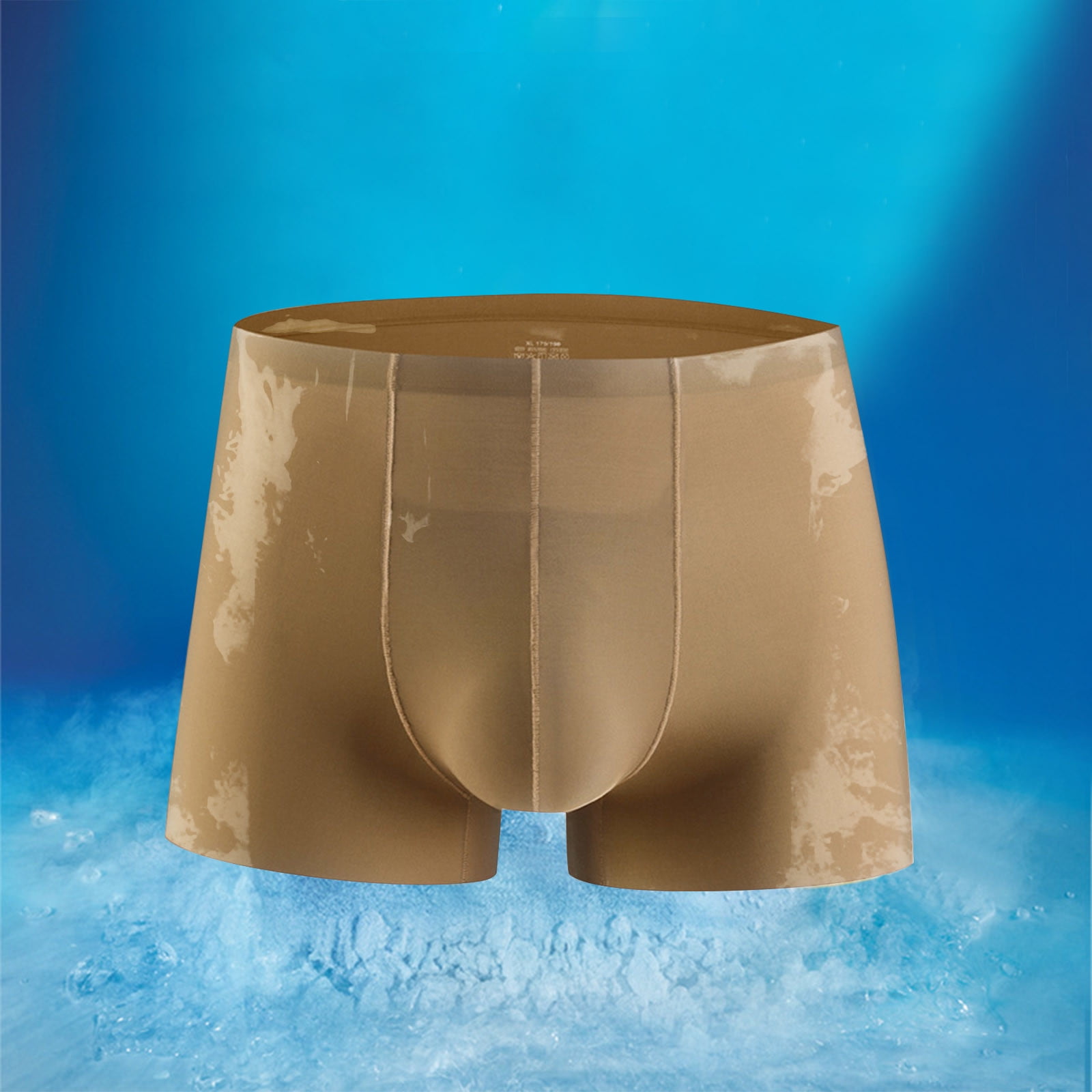 Aimik Hanes Men's Ice Silk Cool Underwear, Sexy Ultra-Thin Boxers ...