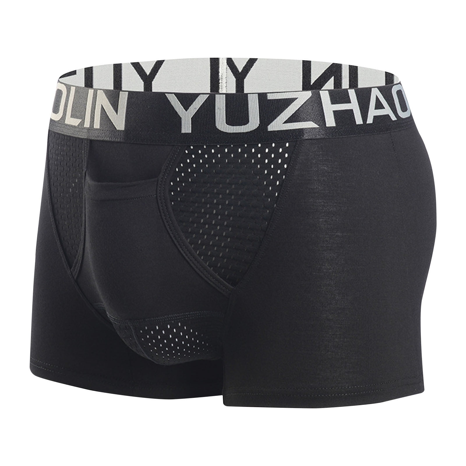 Aimik Hanes Mens Functional Boxers Briefs Separate Underwear Enhancing ...