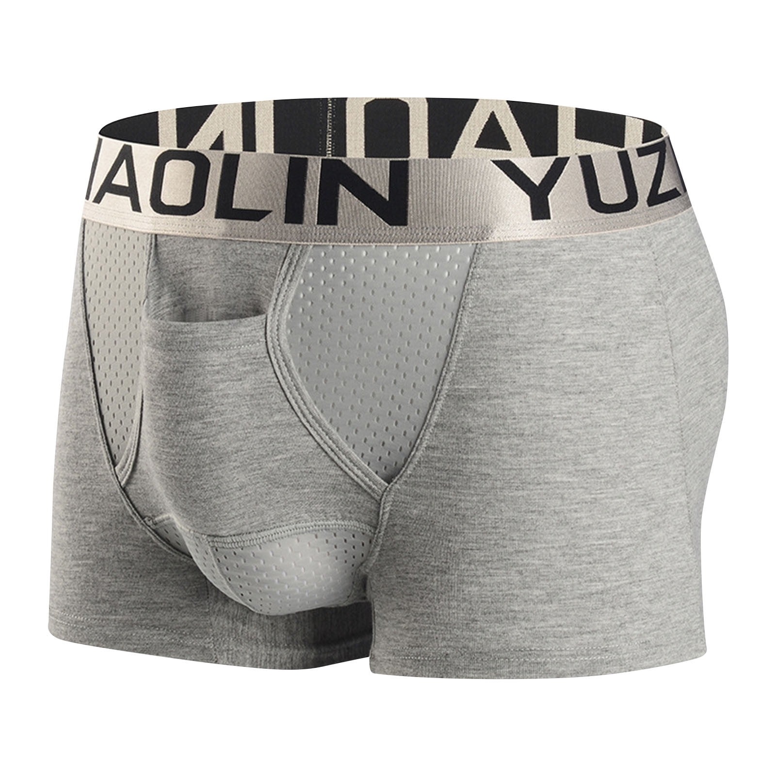 Aimik Hanes Mens Functional Boxers Briefs Separate Underwear Enhancing ...