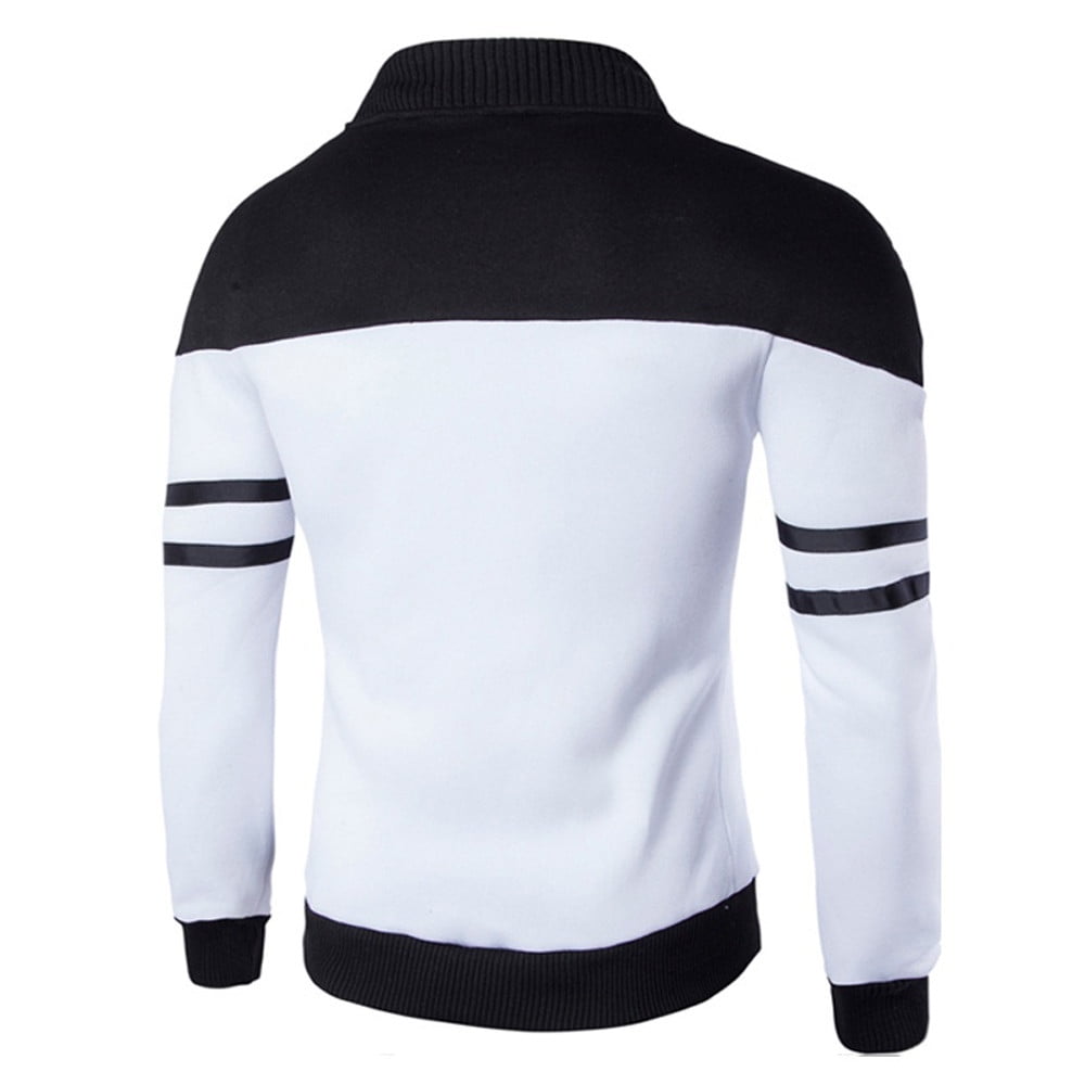 Aimik Hanes Mens Urban Hip Hop Premium Track Jacket - Slim Fit Side ...