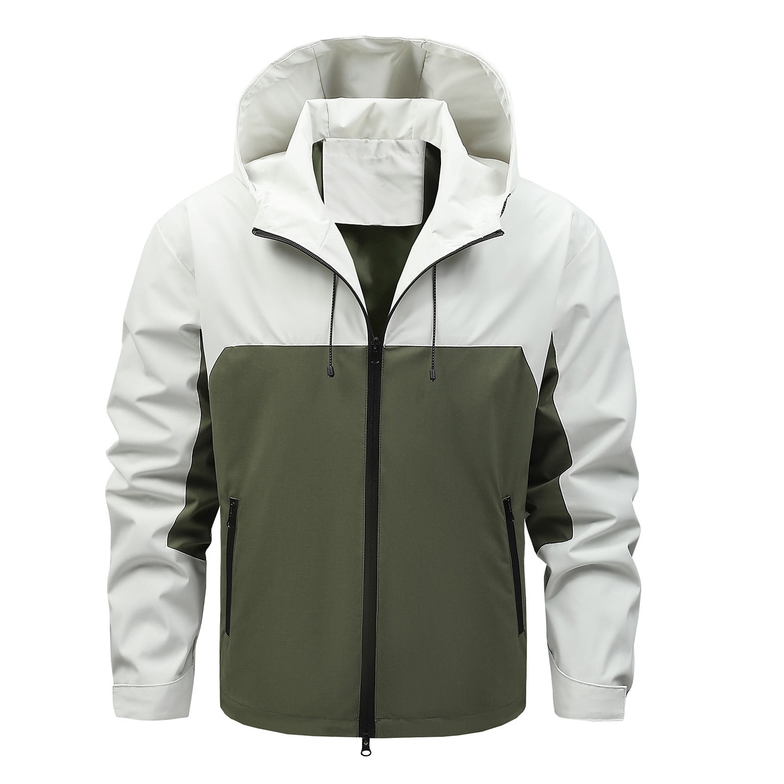 Aimik Hanes Rain Jacket for Men,Mens Waterproof Raincoat Lightweight ...