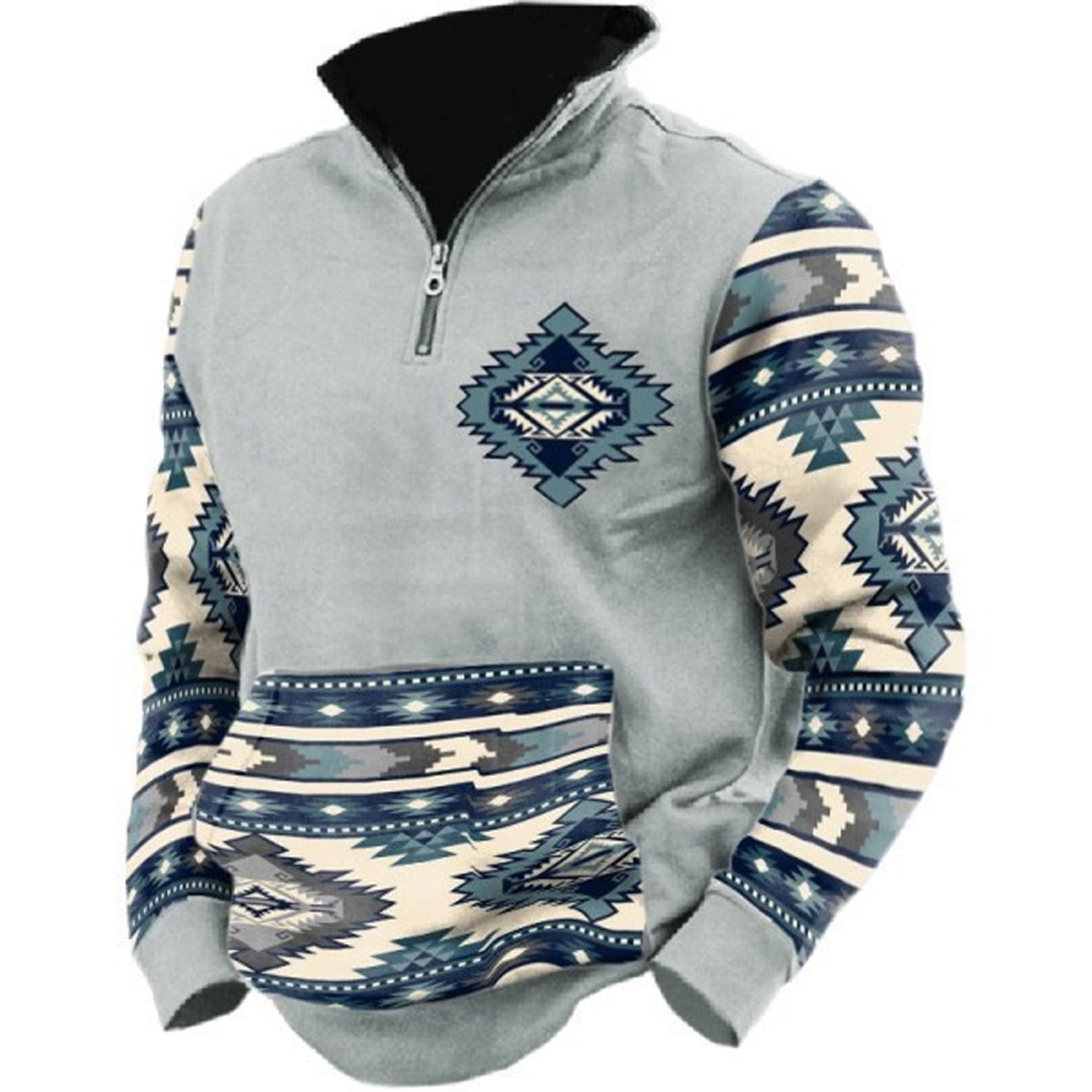 Aimik Hanes Today Deals Prime Aztec Cowboy Mens Hoodie Vintage Graphic ...