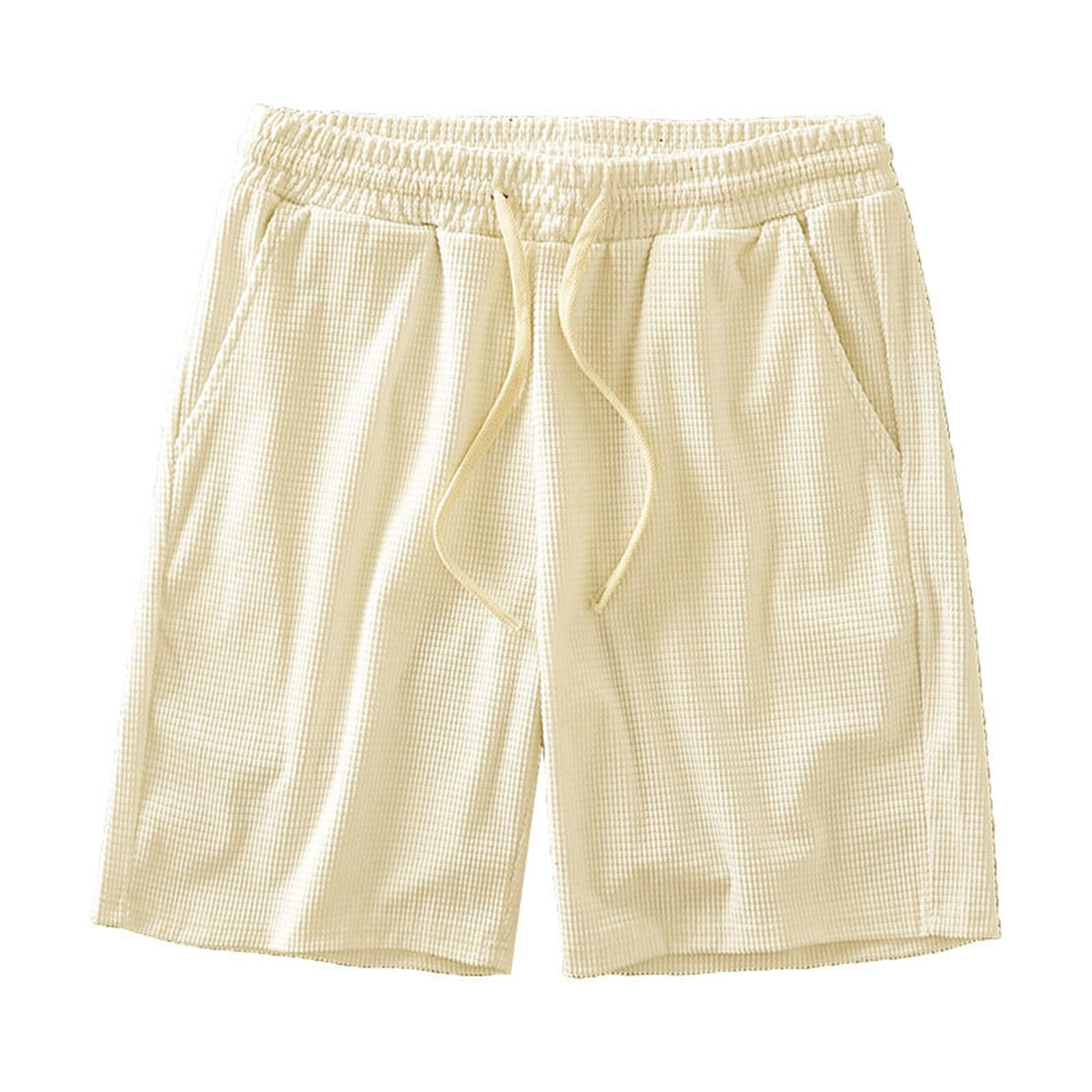 Aimik Plus Size Shorts for Women Solid Casual Loose Fit Bermuda Short ...