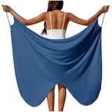 Aimik Women Solid Color Spaghetti Strap Beach Cover Ups Loose Wrap Swim ...