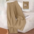 Aimik Women's High Waist Pleated Wide Leg Pants Relaxed Fit Casual ...