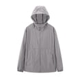 Aimik Women's Plus Size Outdoor Jacket Lightweight Breathable Uv ...