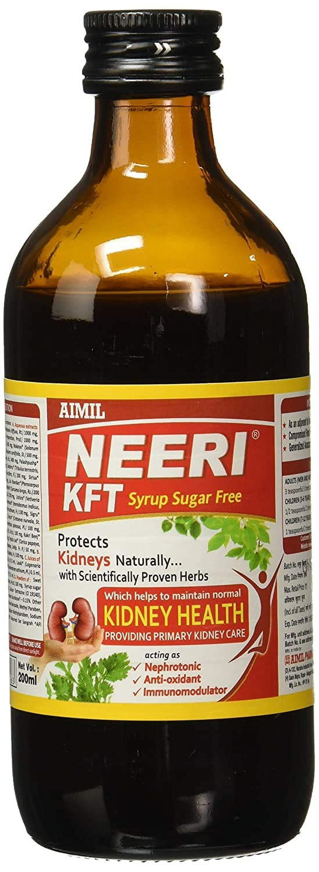 Aimil Neeri Kft Ayurvedic Sugar Free Syrup - 200Ml - Walmart Business ...