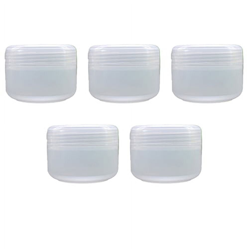 Aimiya 5 Pcs/Set Empty Makeup Jar Pot Travel Face Cream/Lotion/Cosmetic ...