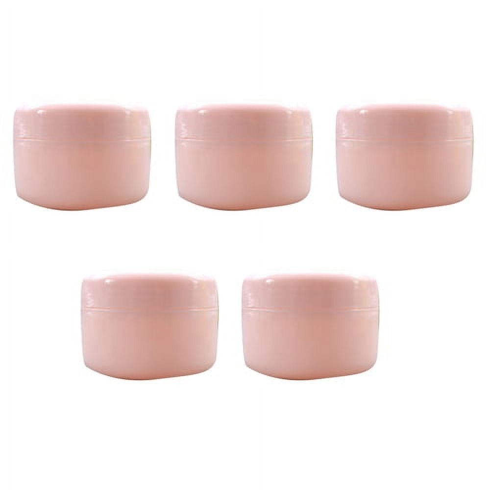 Aimiya 5 Pcs/Set Empty Makeup Jar Pot Travel Face Cream/Lotion/Cosmetic ...