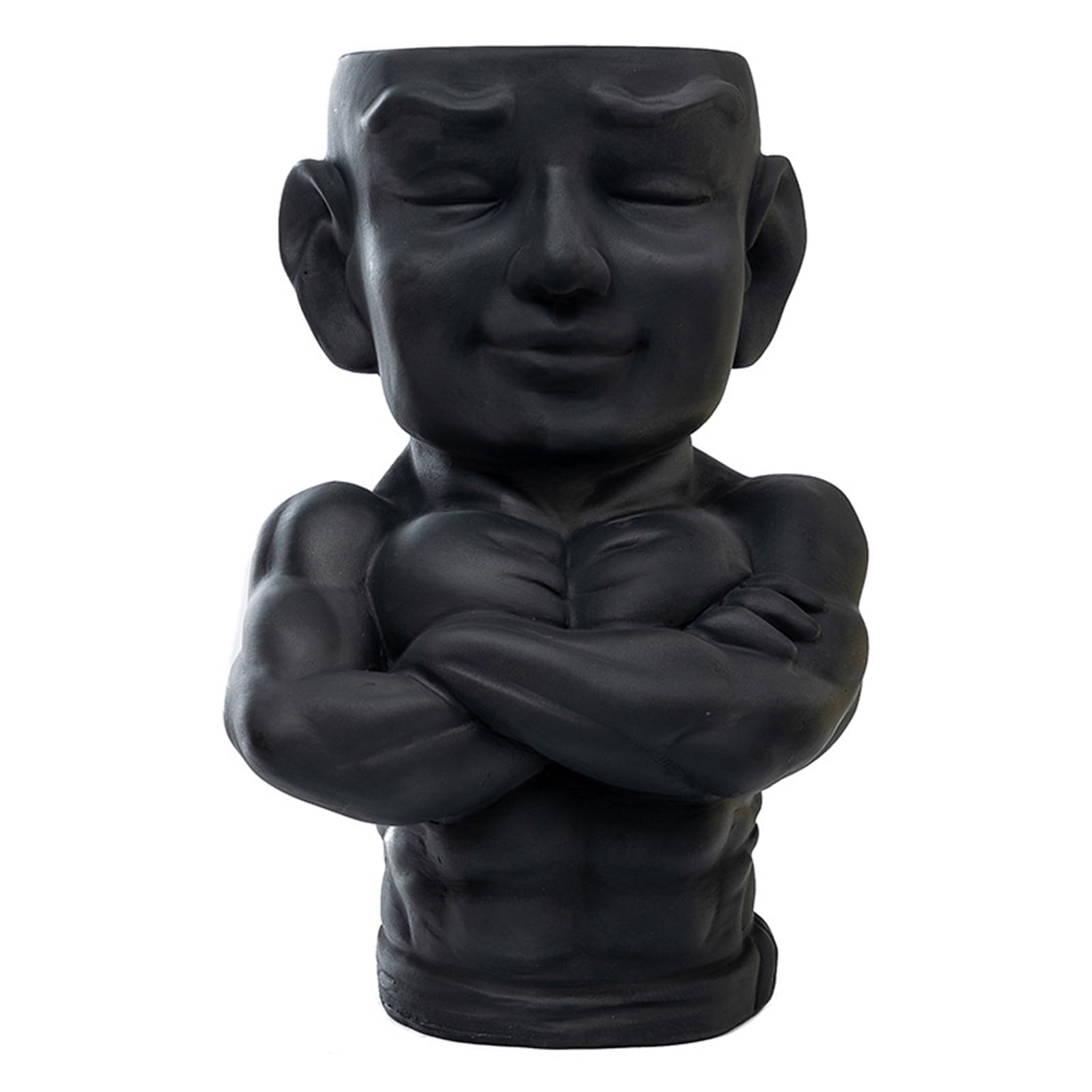 Aimiya Flower Planter Muscle Man Artistic Modeling Sculpture Dual Use ...