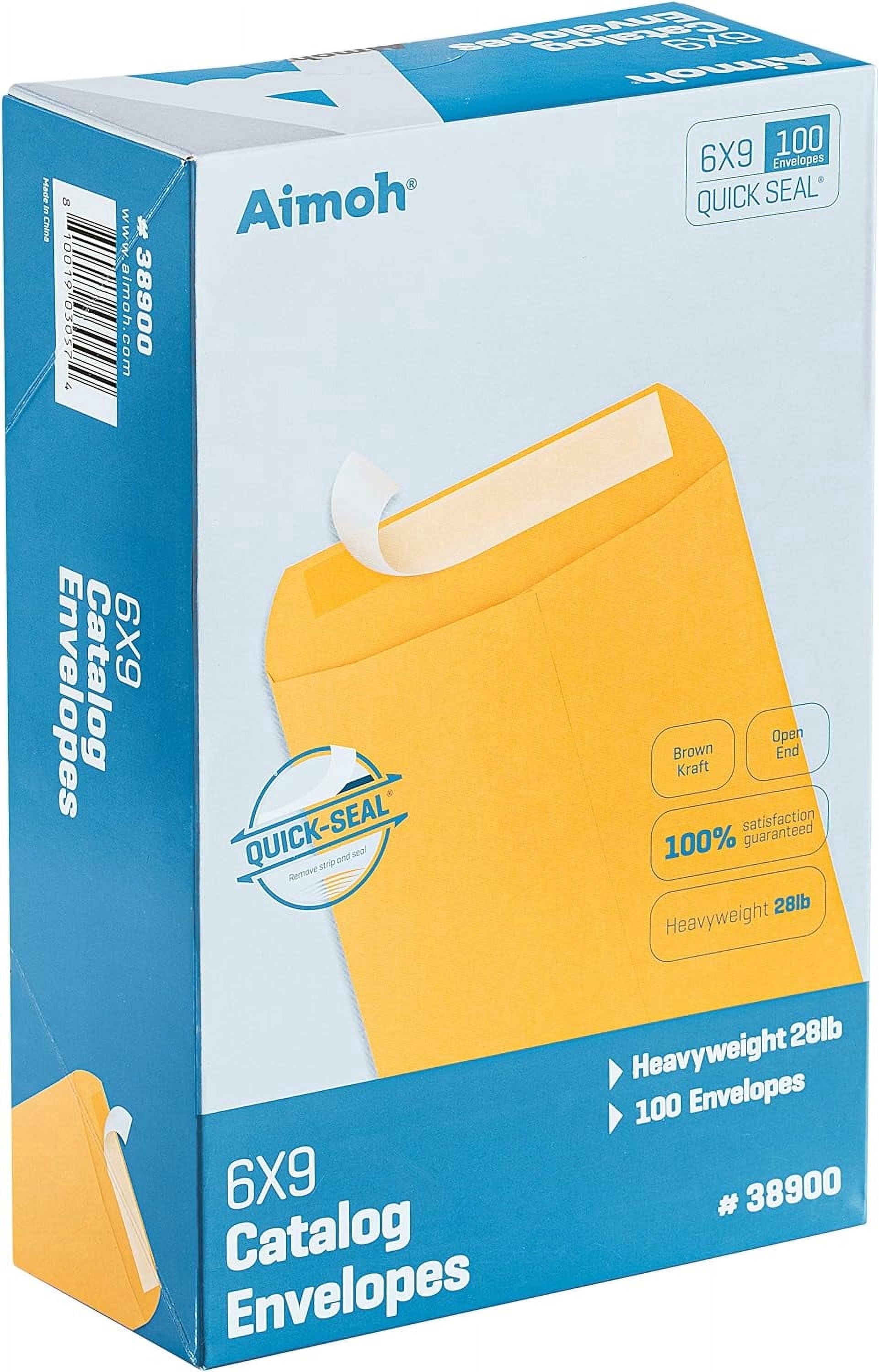 Aimoh Commercial Office Envelopes for Secure Mailing - Walmart Business ...