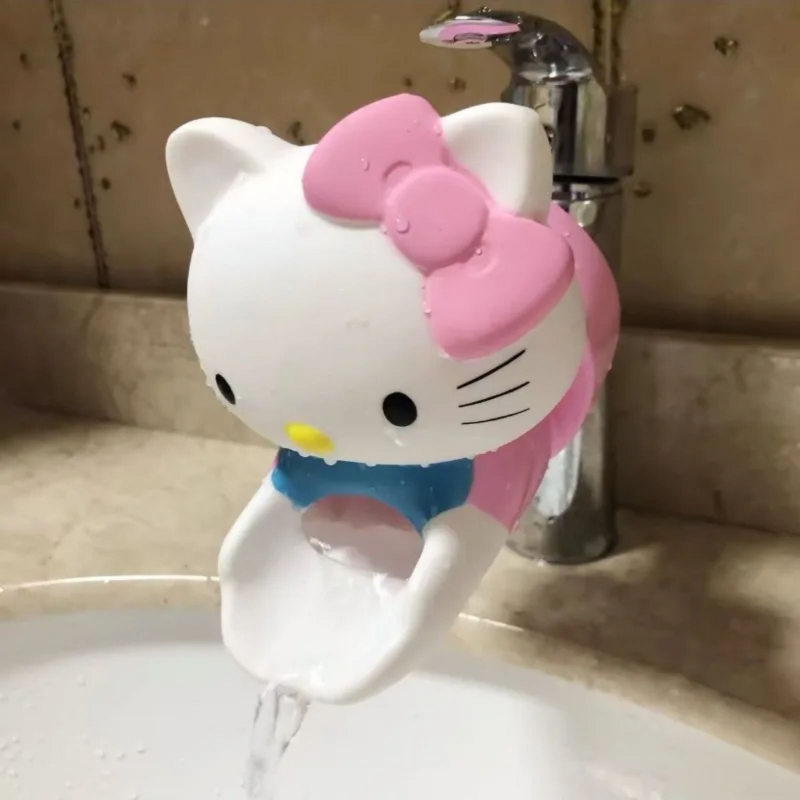 Aimy Hello kitty Mickey Mouse cartoon character faucet extender cute ...