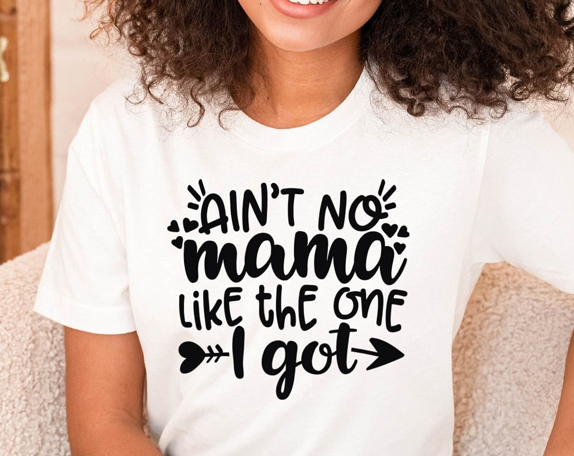 Ain 39 t No Mama Like The One I Got Tshirt Mom Life Shirt Mama Tee ...