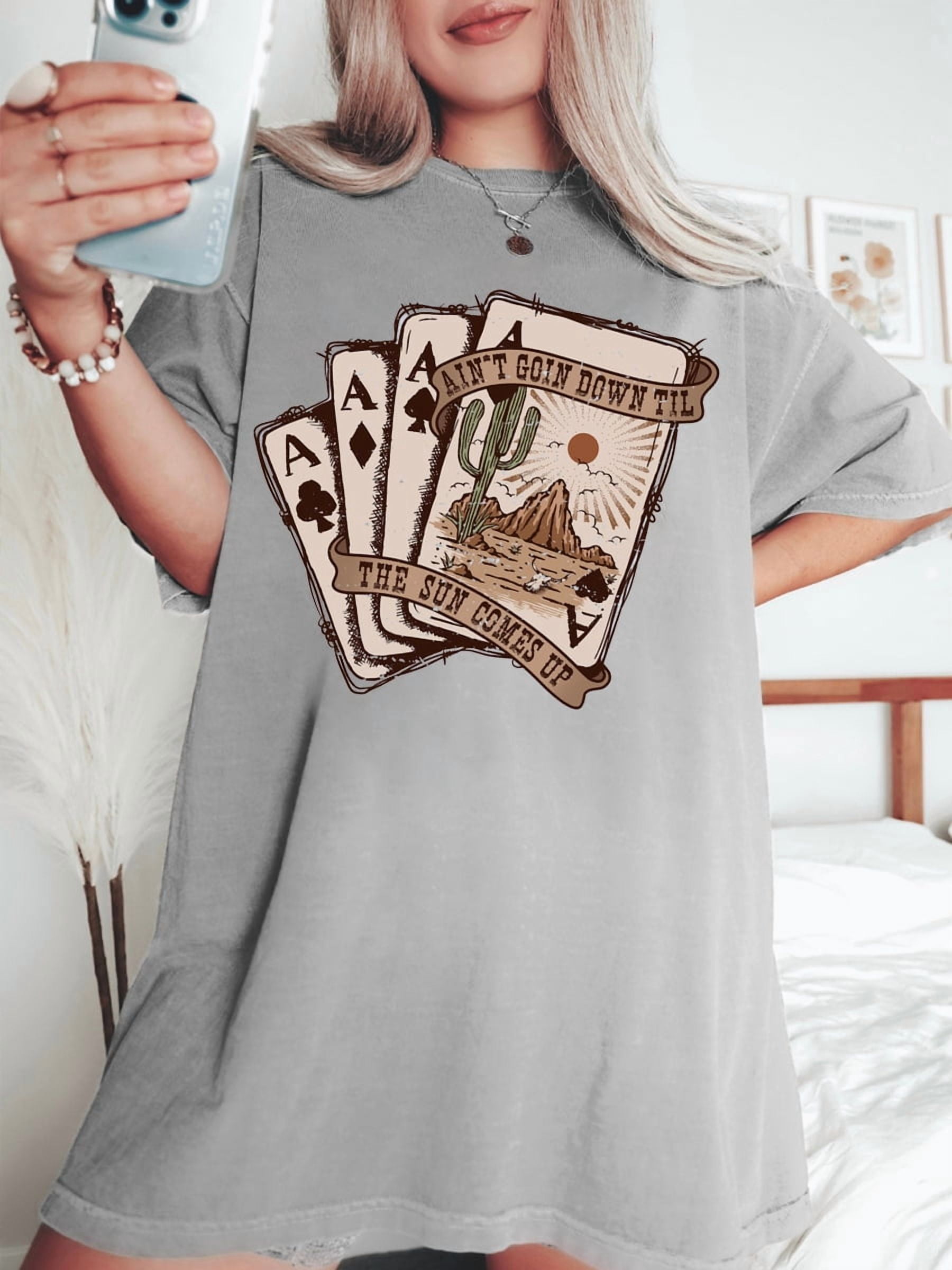 Ain'T Going Down Til The Sun Comes Up Tshirt - Walmart.com