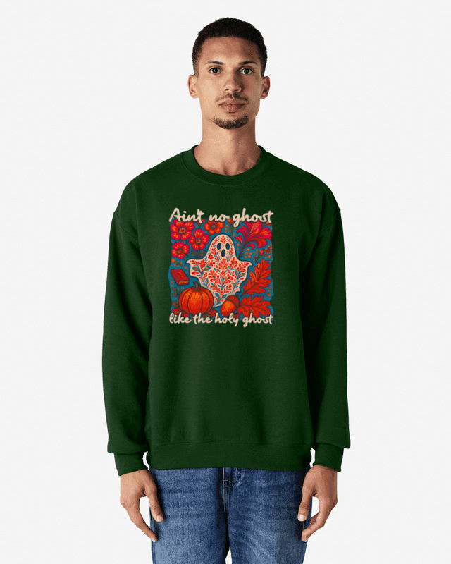 Ain't No Ghost Like The Holy Ghost Christian Fall Halloween Faith ...