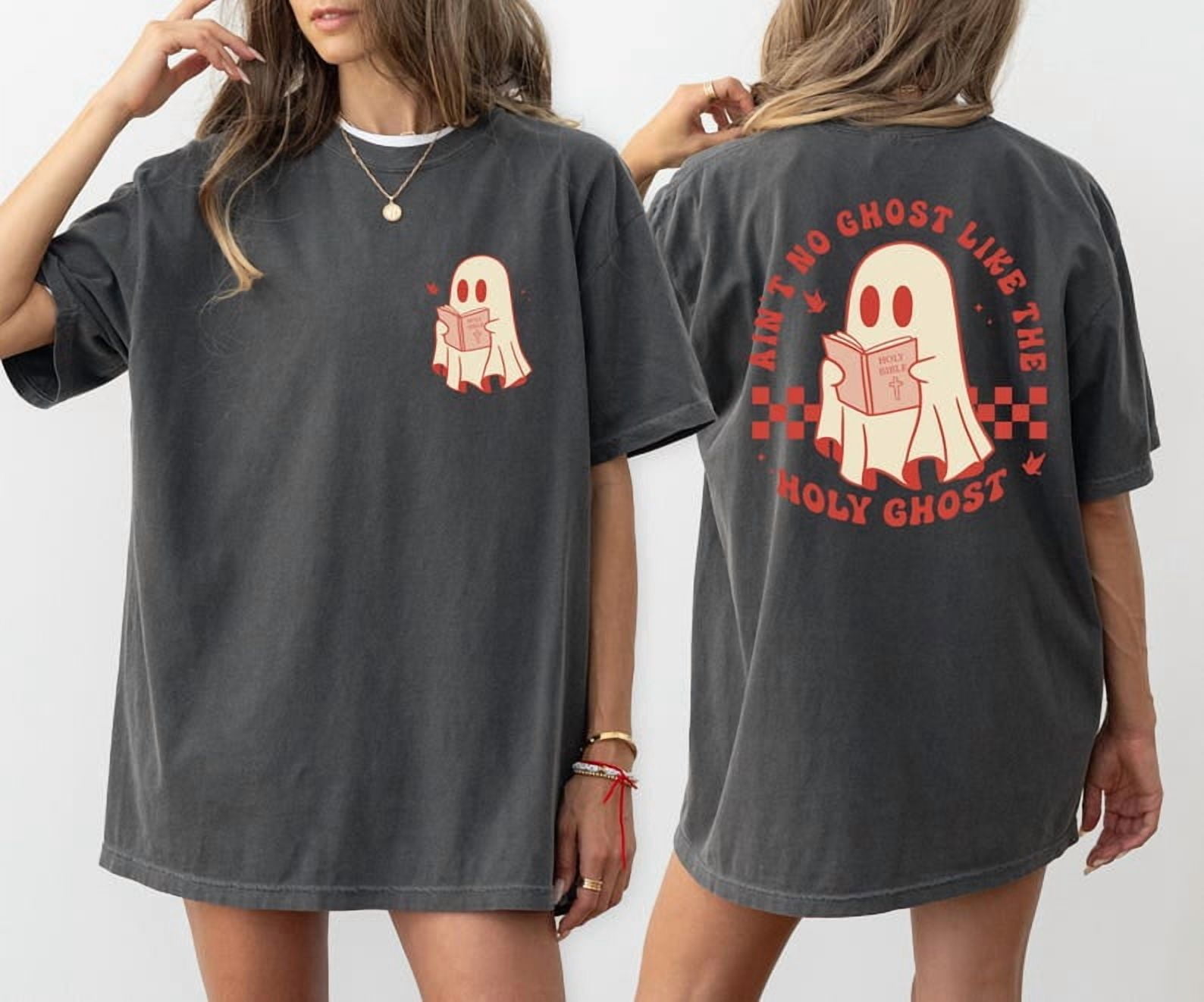 Ain’t No Ghost Like The Holy Ghost Shirt, Funny Christian Halloween Tee ...