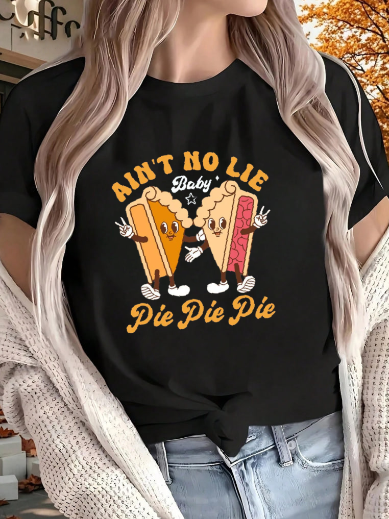Ain’t No Lie Pie Pie Pie Unisex T-Shirt Funny Math Teacher Quote ...