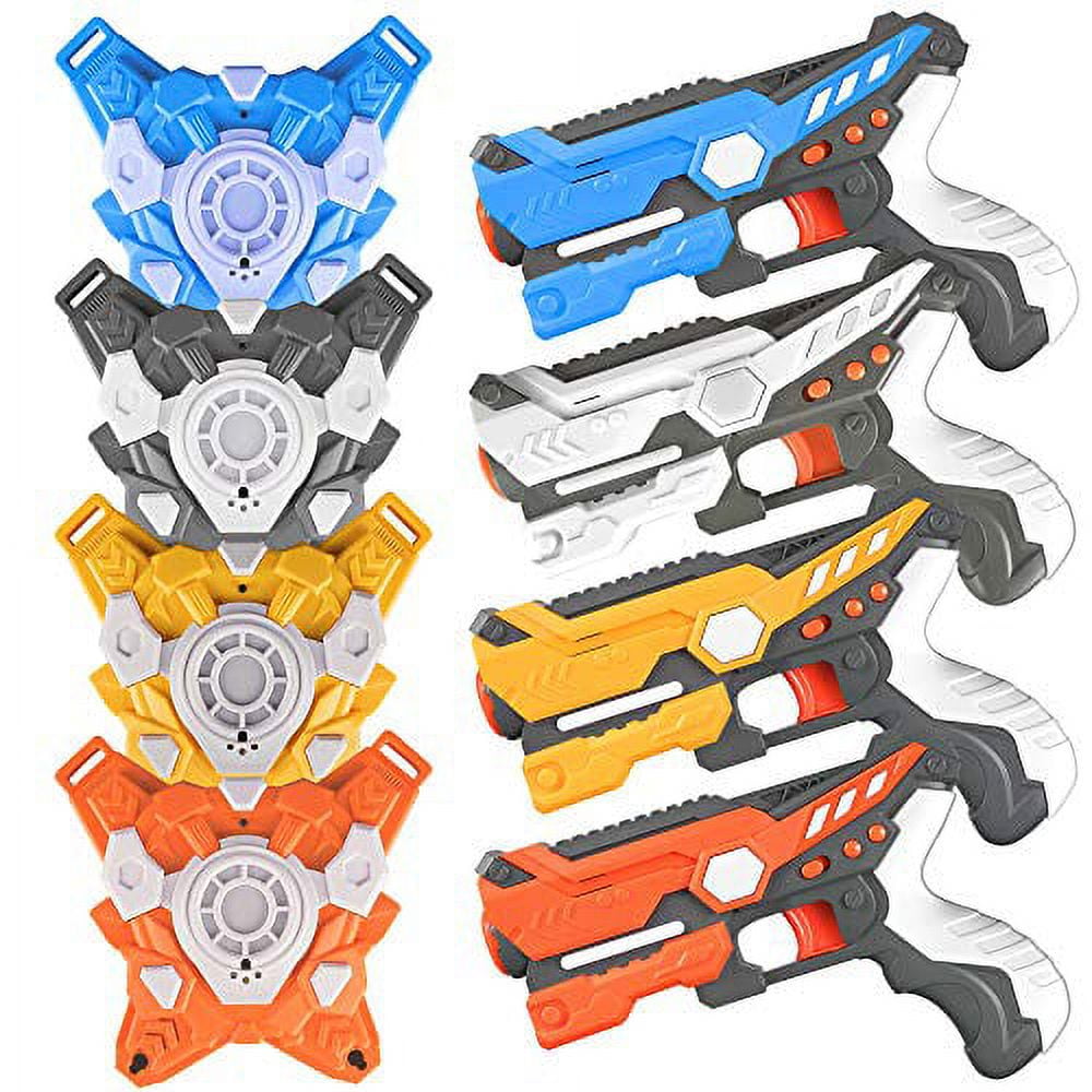 Ainek Infrared Laser Tag Sets with Gun and Vest - Adults & Kids Laser ...