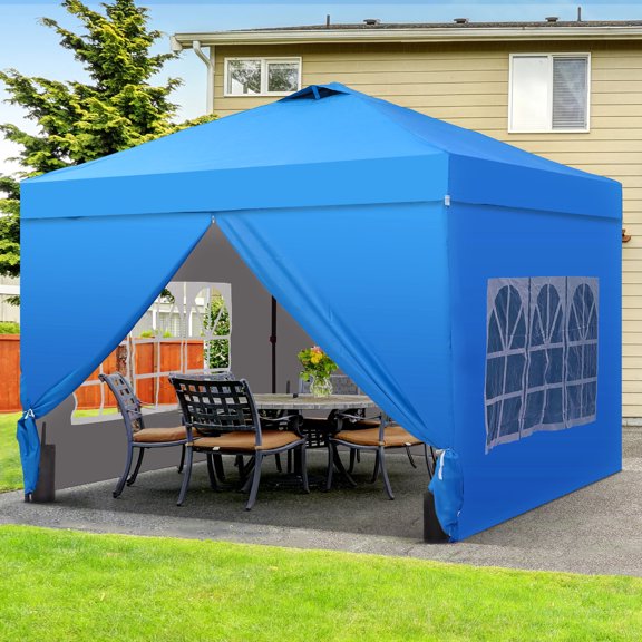 Quictent Privacy 8'x8’Pop up Canopy Tent with Sidewalls Enclosed ...