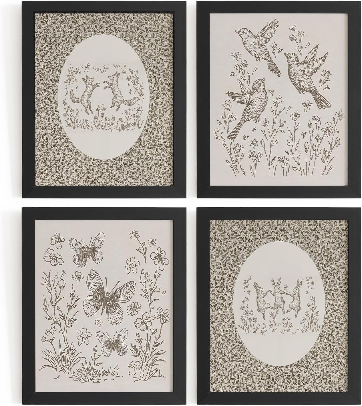 Aingg Playroom Decor, Colorful Kids Nursery Toddler Room Wall Art ...