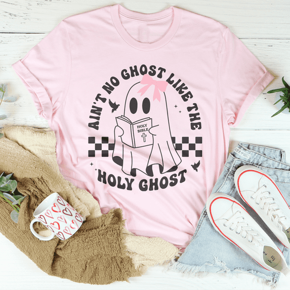 Aint No Ghost Like The Holy Ghost Tee Black Heather S Peachy Sunday T ...
