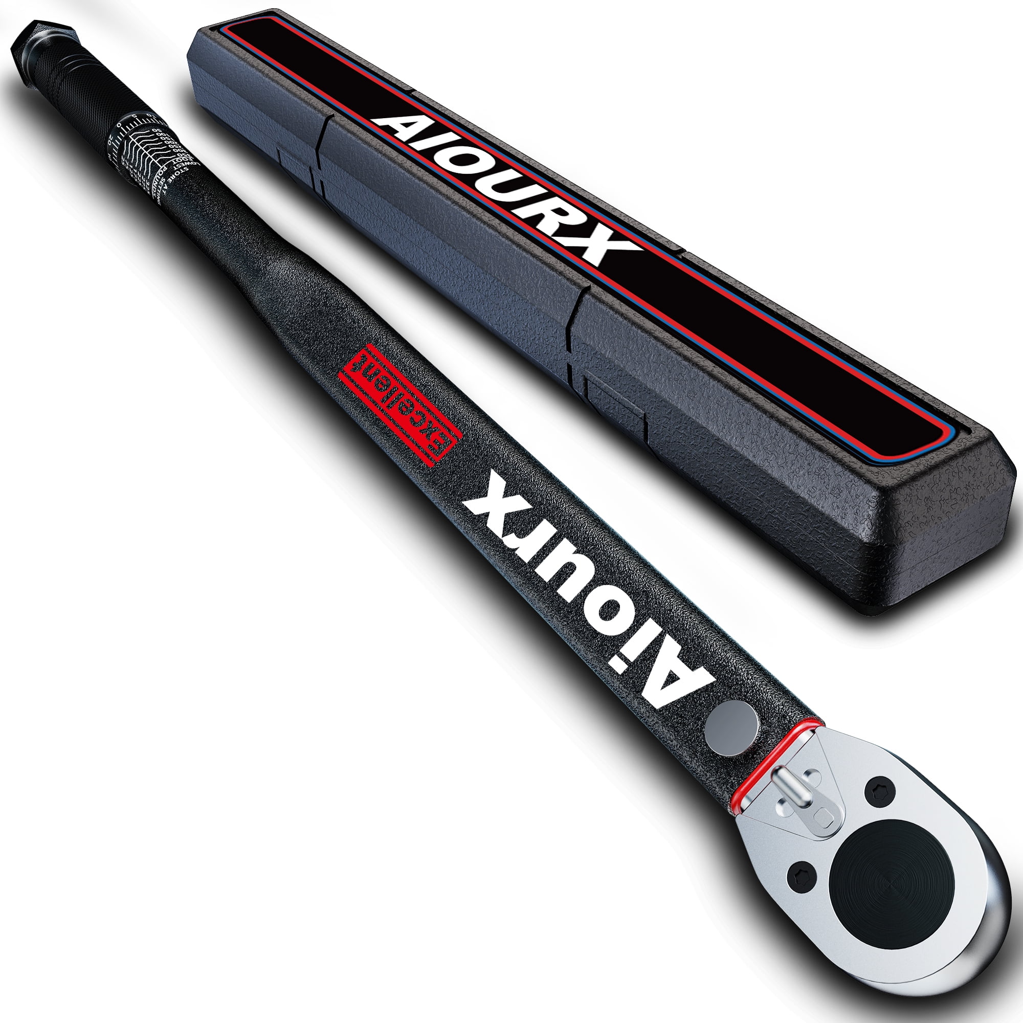 Aiourx, 3/4 Inch Non Slip Torque Wrench Black - Walmart.com