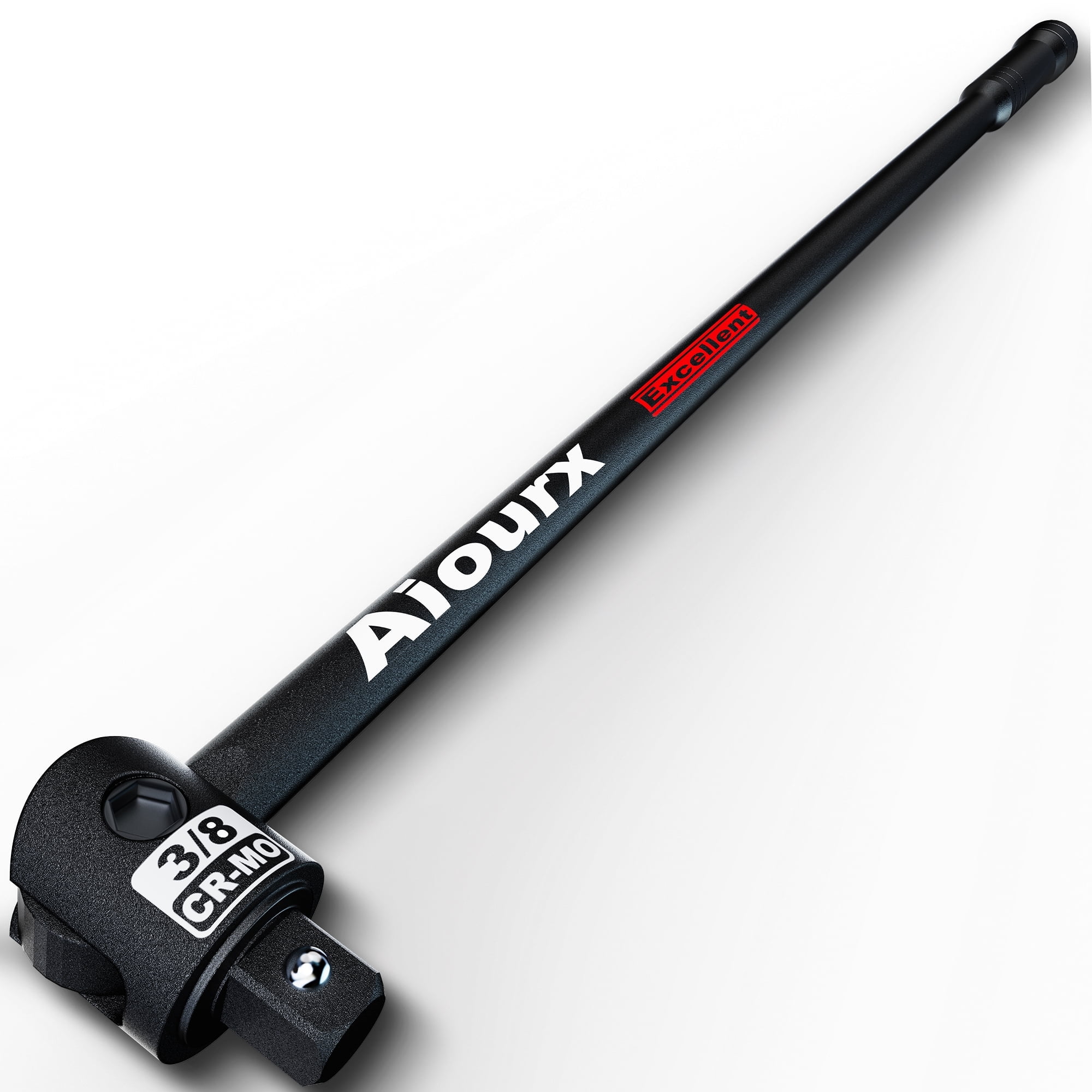Aiourx 3/8 Inch Breaker Bar 17.5 in. Black - Walmart.com