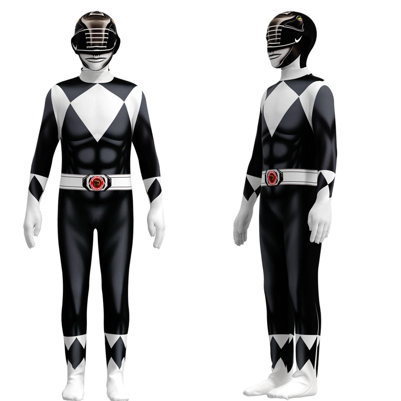 Aipartys Power Rangers Cosplay Costumes for Kids Jumpsuit Fancy Dress ...