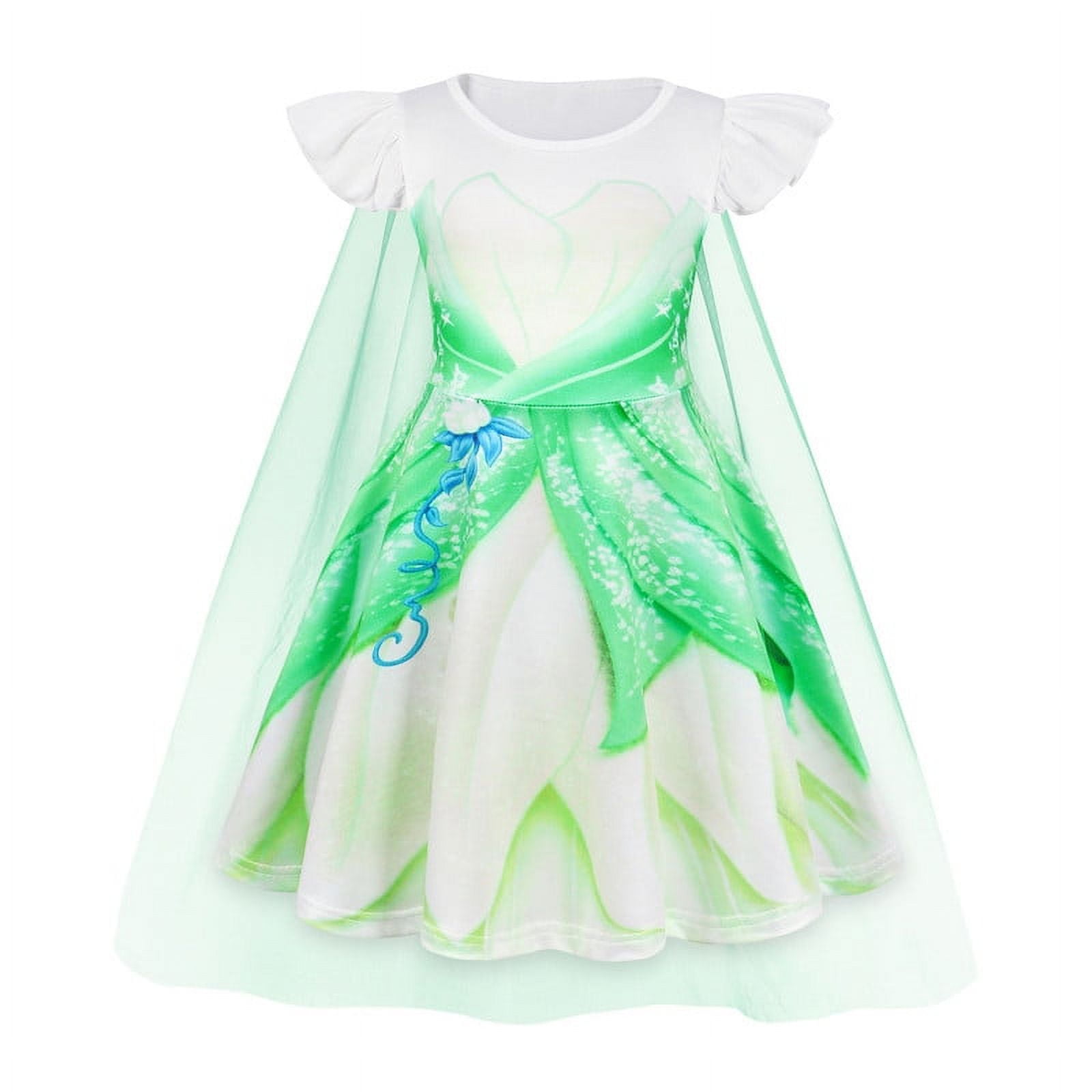Aipartys Princess Dress With Cape Girls Birthday Party Cosplay Costume ...