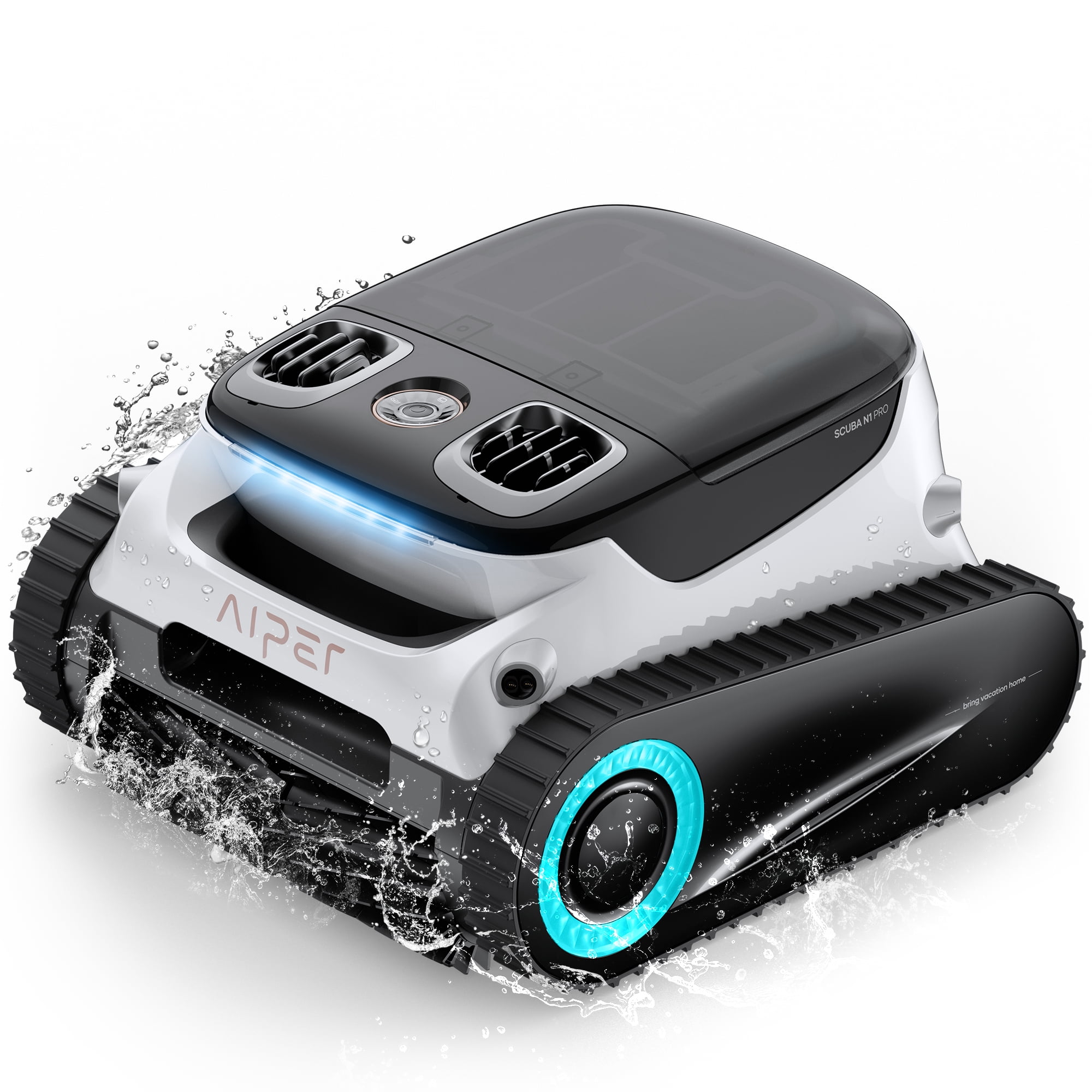 Aiper Scuba N1 Pro Cordless Robotic Pool Vacuum Cleaner, Strong Suction ...